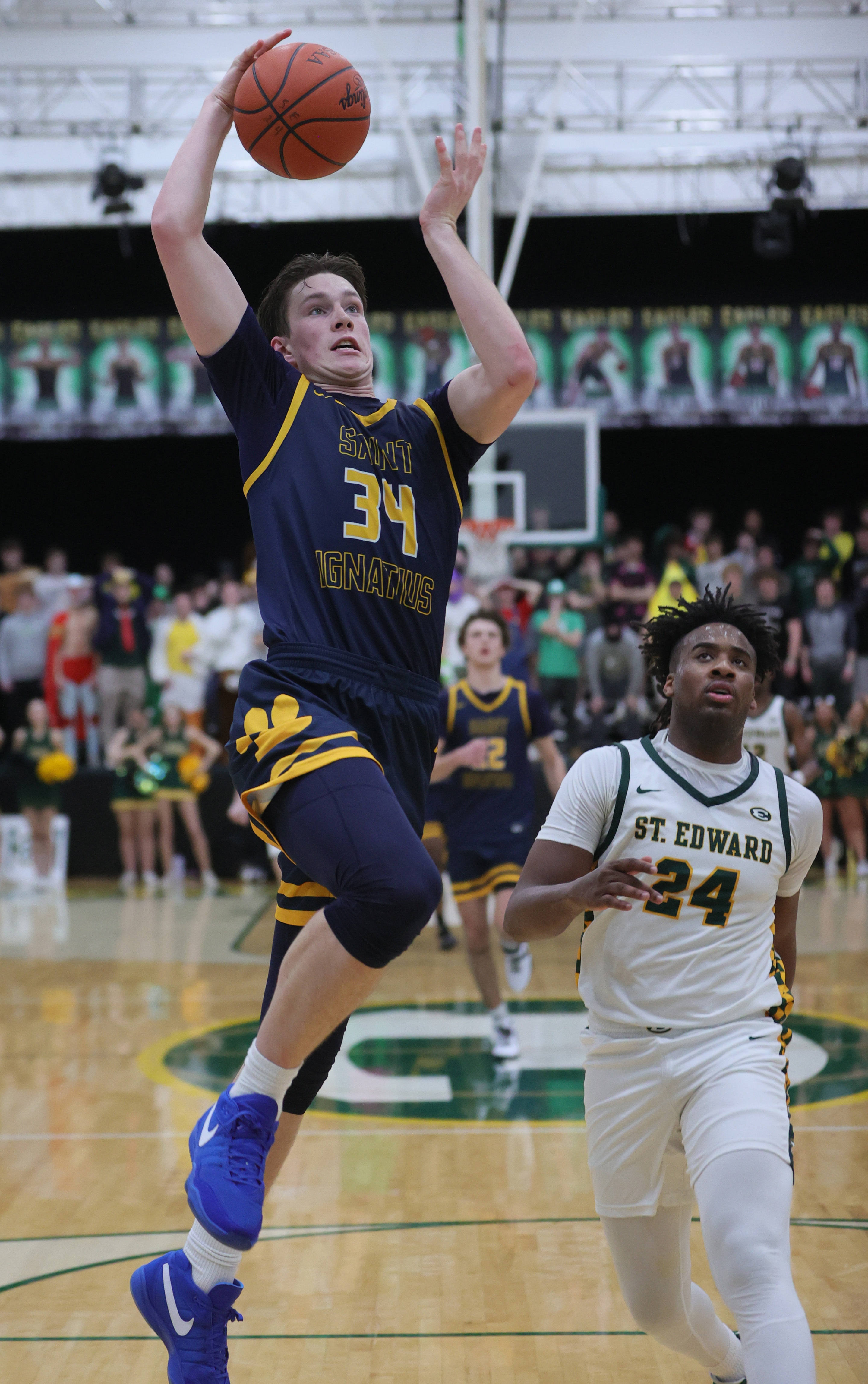 High school boys basketball: St. Edward vs. St. Ignatius, February 2 ...