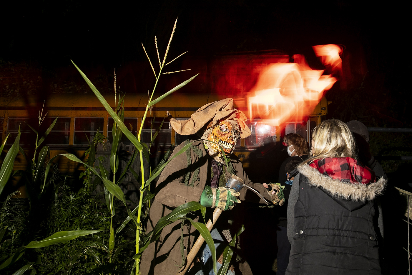 The Field of Terror haunted attraction farm. - nj.com