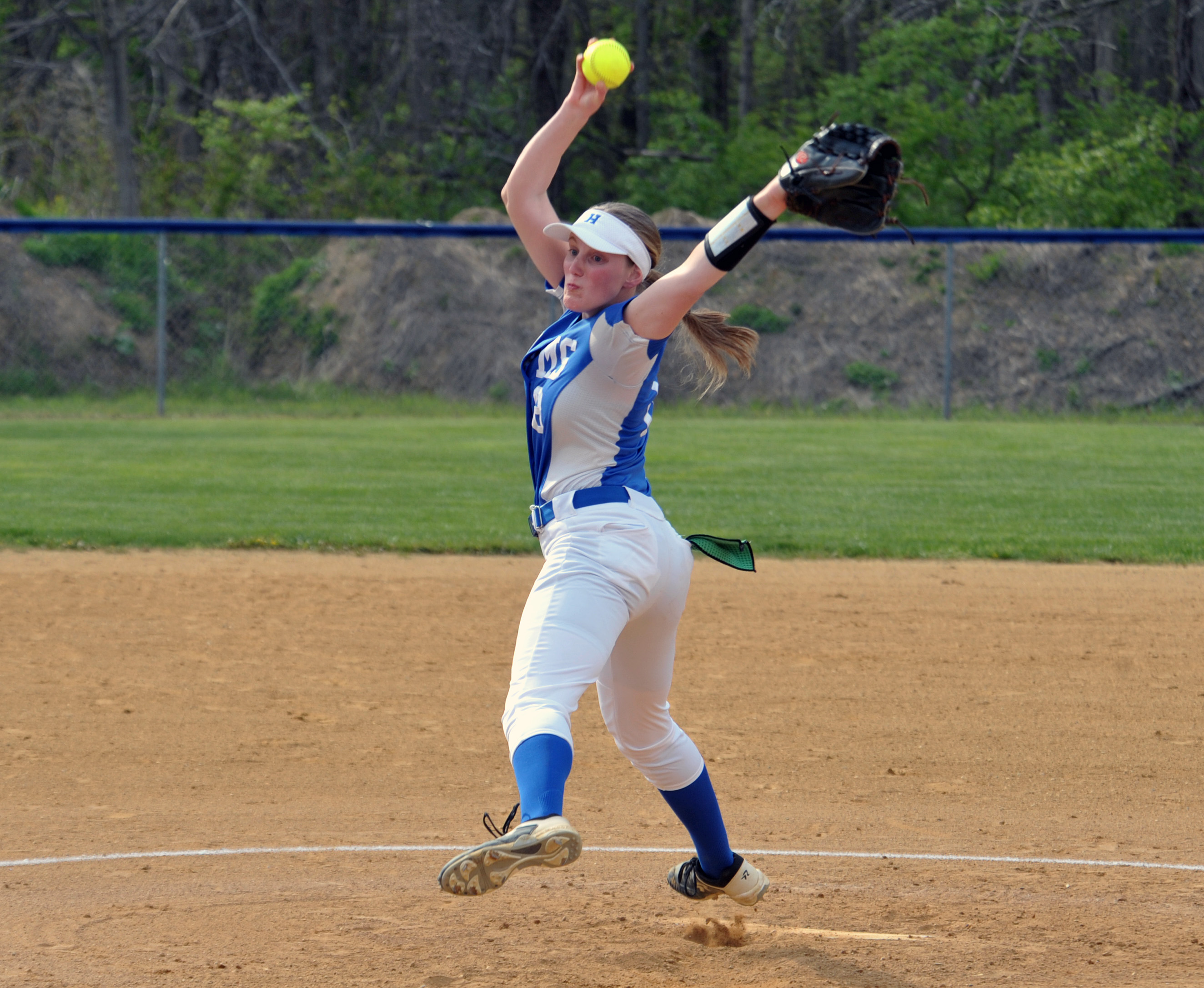 High School Softball Hightstown High School at Notre Dame High School ...