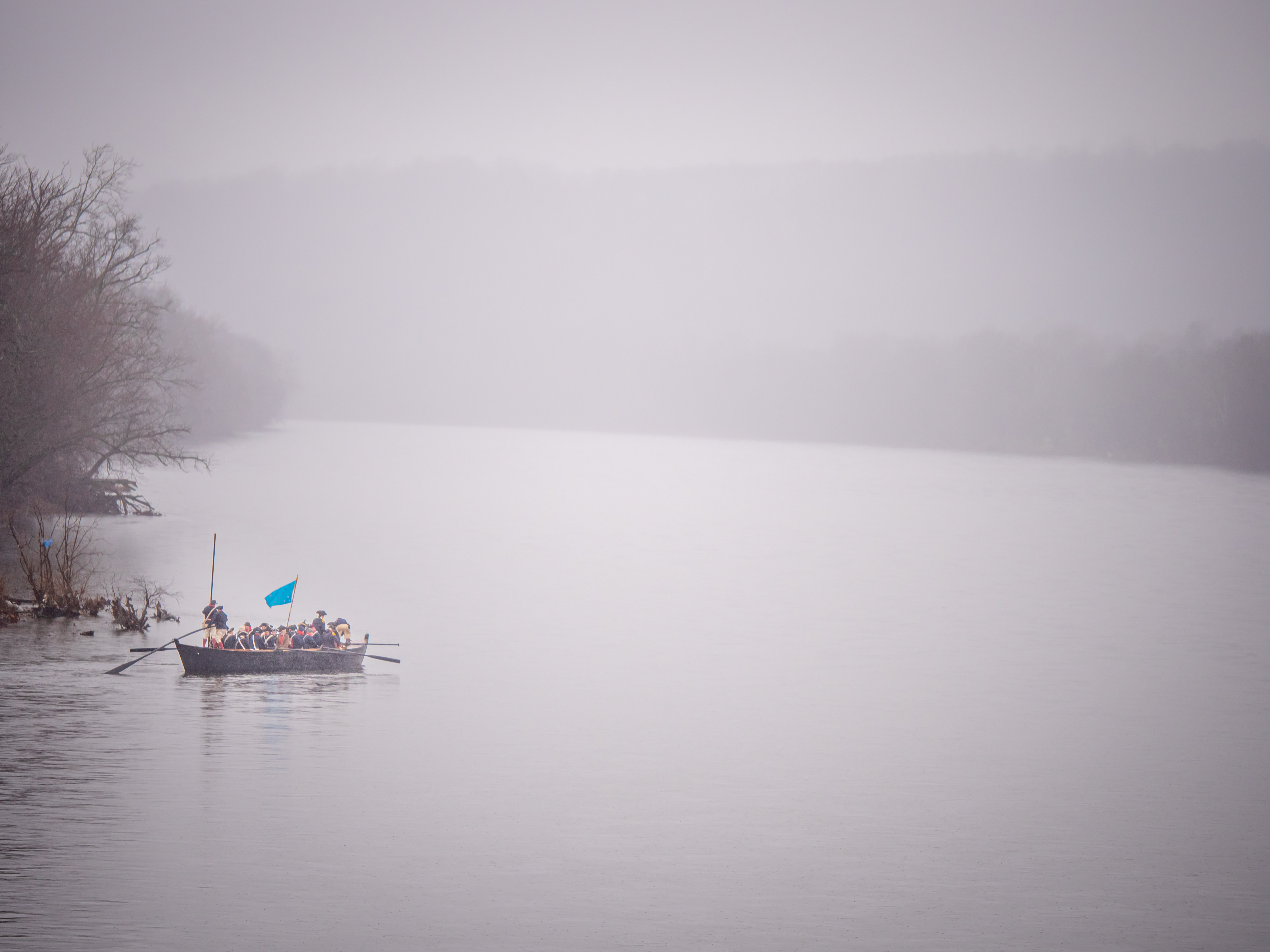 Washington Crossing reenactment on the Delaware River - nj.com