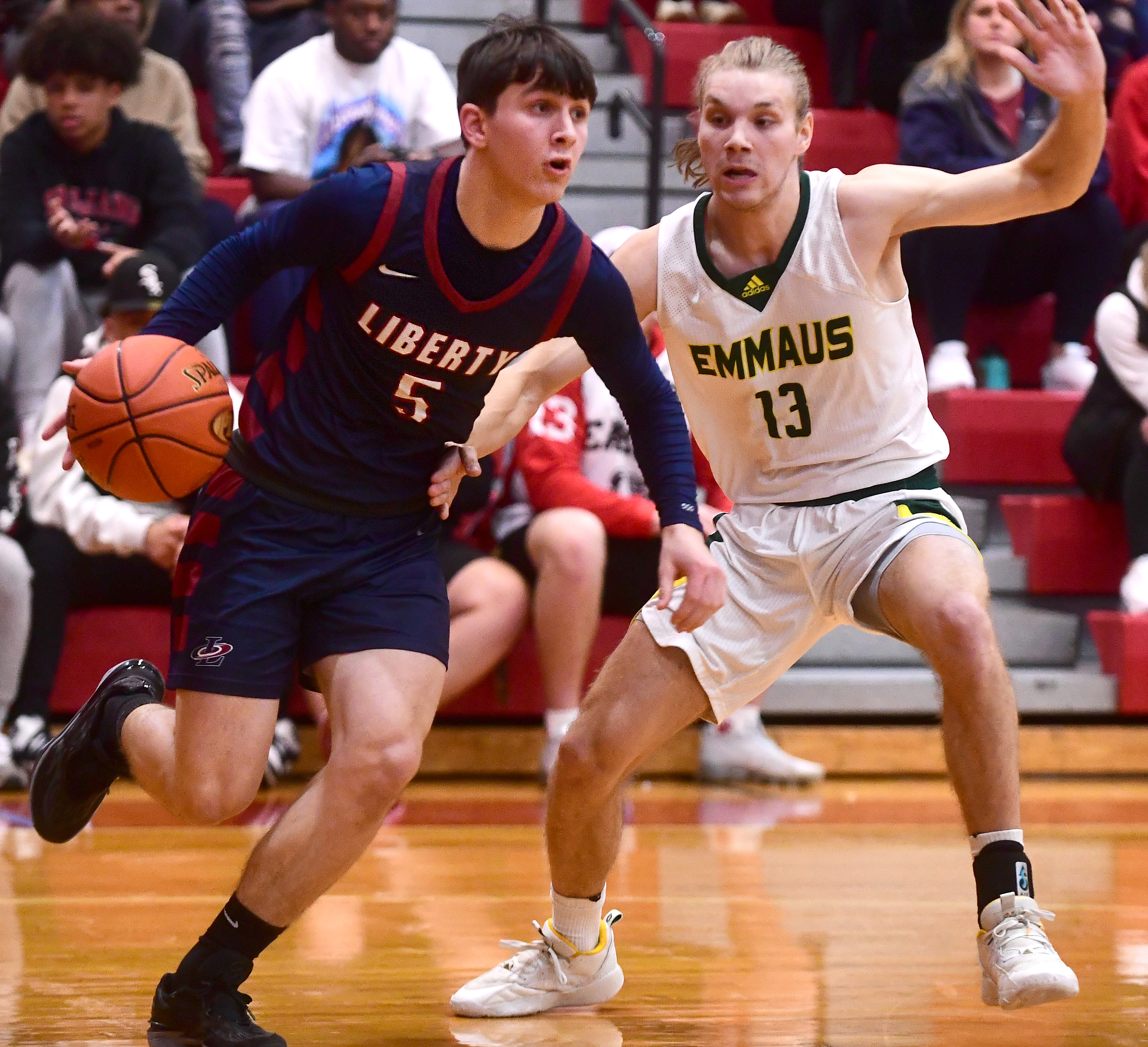 District 11 Class 6A boys basketball semifinals: Liberty vs. Emmaus ...
