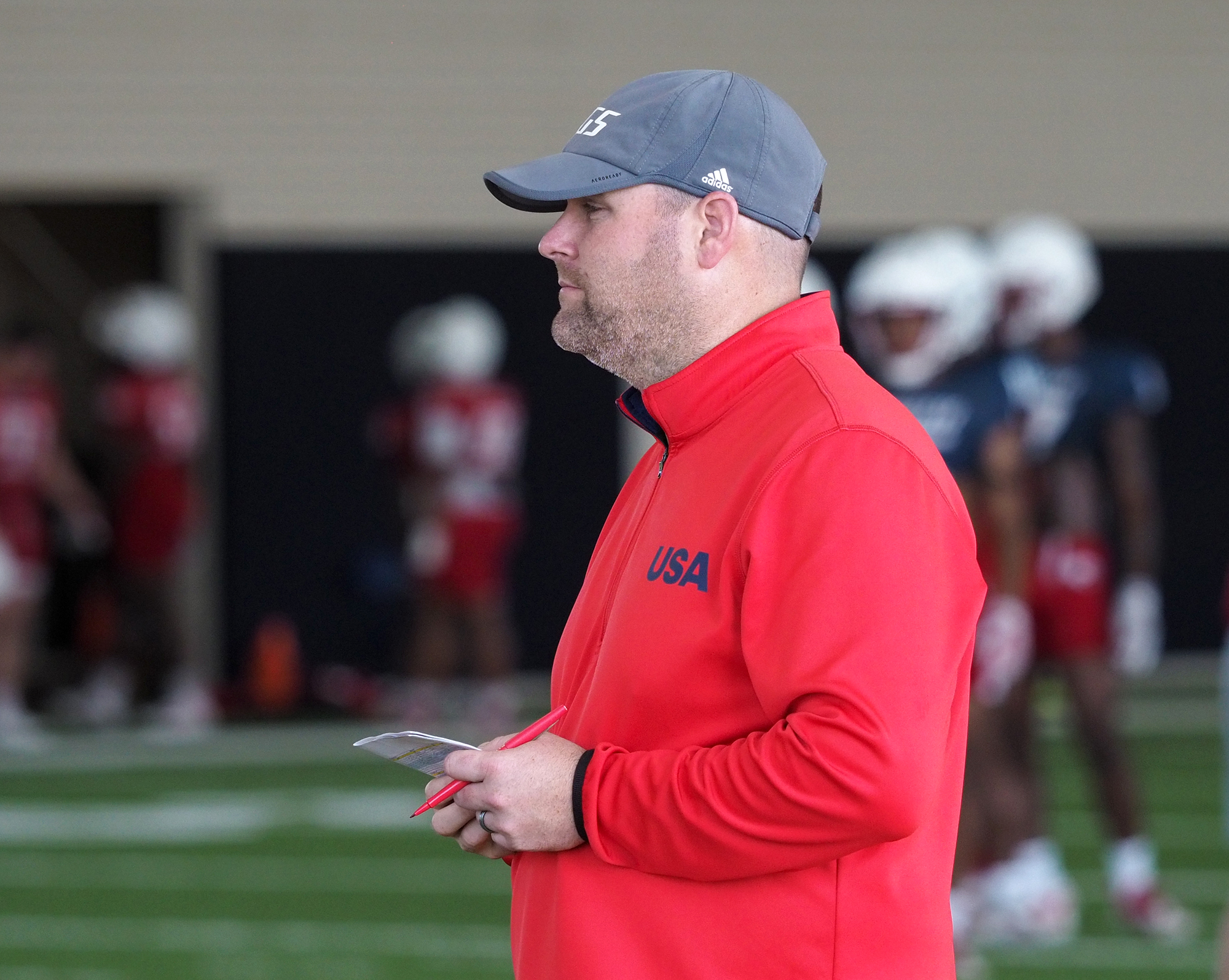 South Alabama football practice - al.com