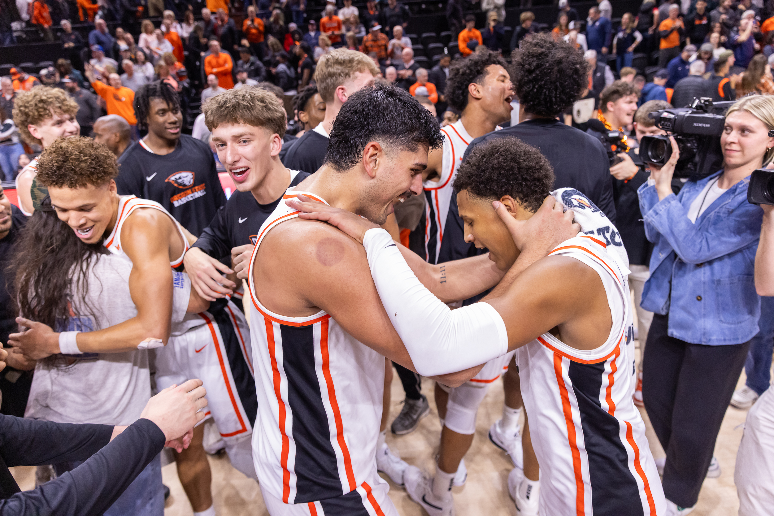 Oregon State men's basketball vs. No. 16 Gonzaga: Jan. 16, 2025 ...