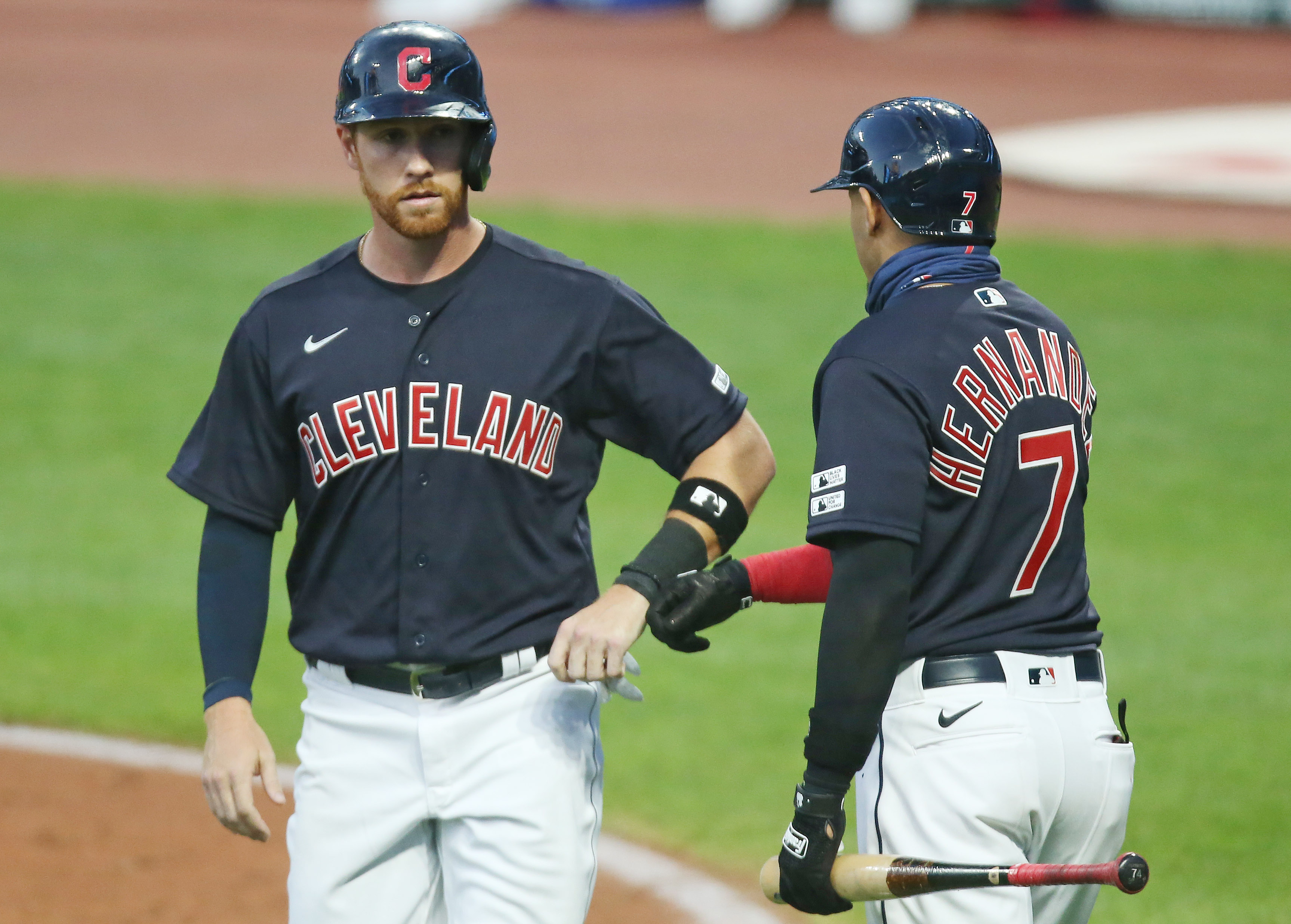 Cleveland Indians home opener against the Kansas City Royals, July 24 ...