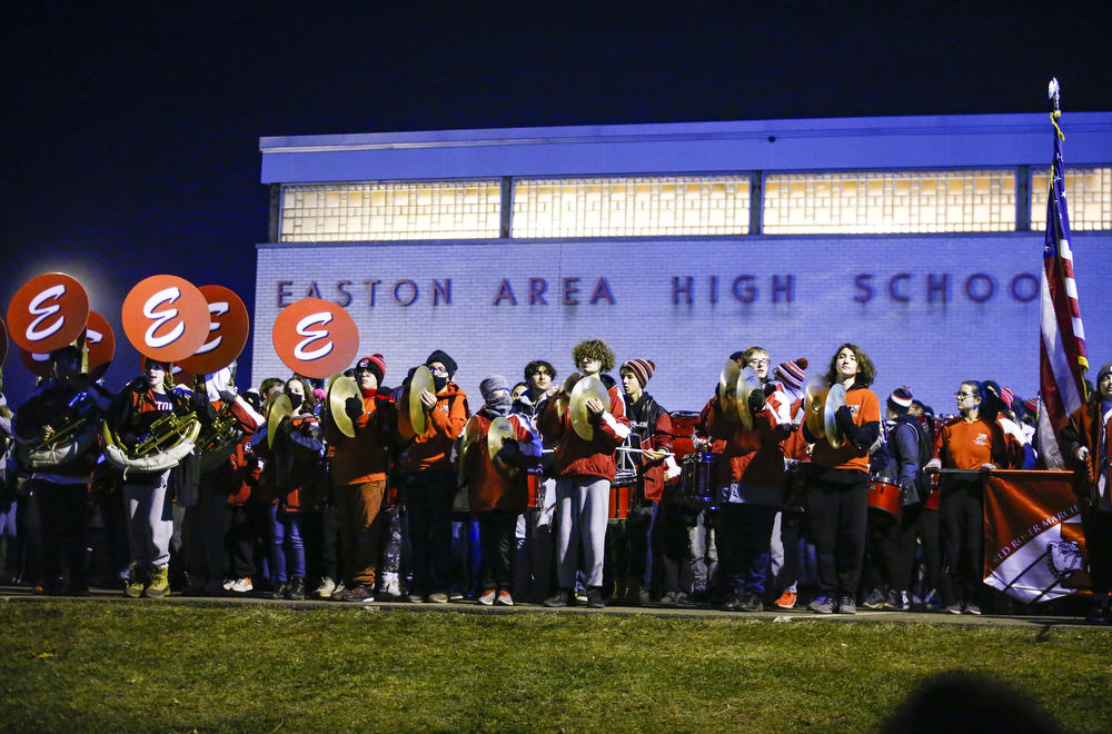 Easton Area High School lights up Thanksgiving Eve sky with annual ...