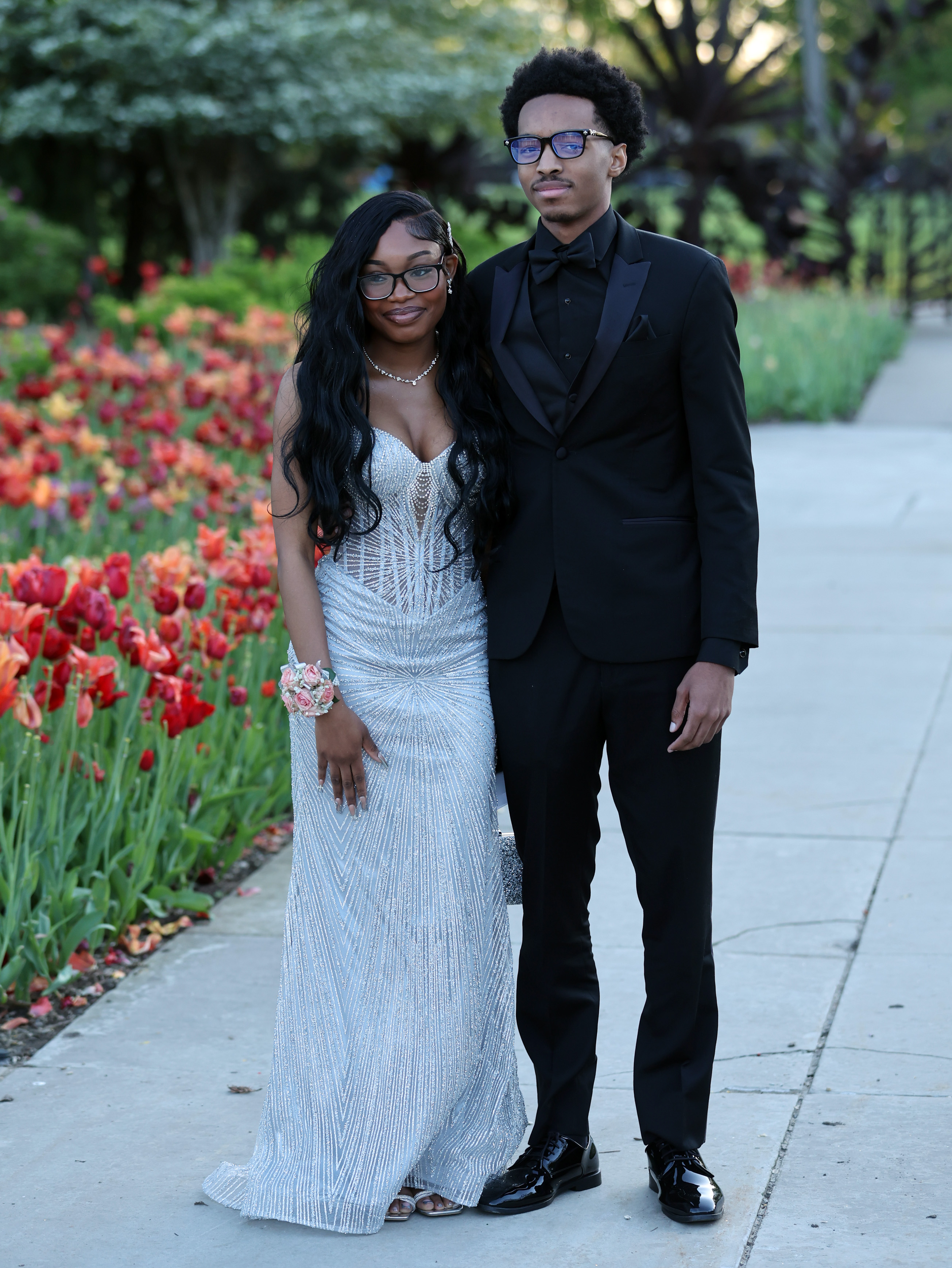 Euclid high school prom at the Cleveland Botanical Gardens, May 9, 2025 ...
