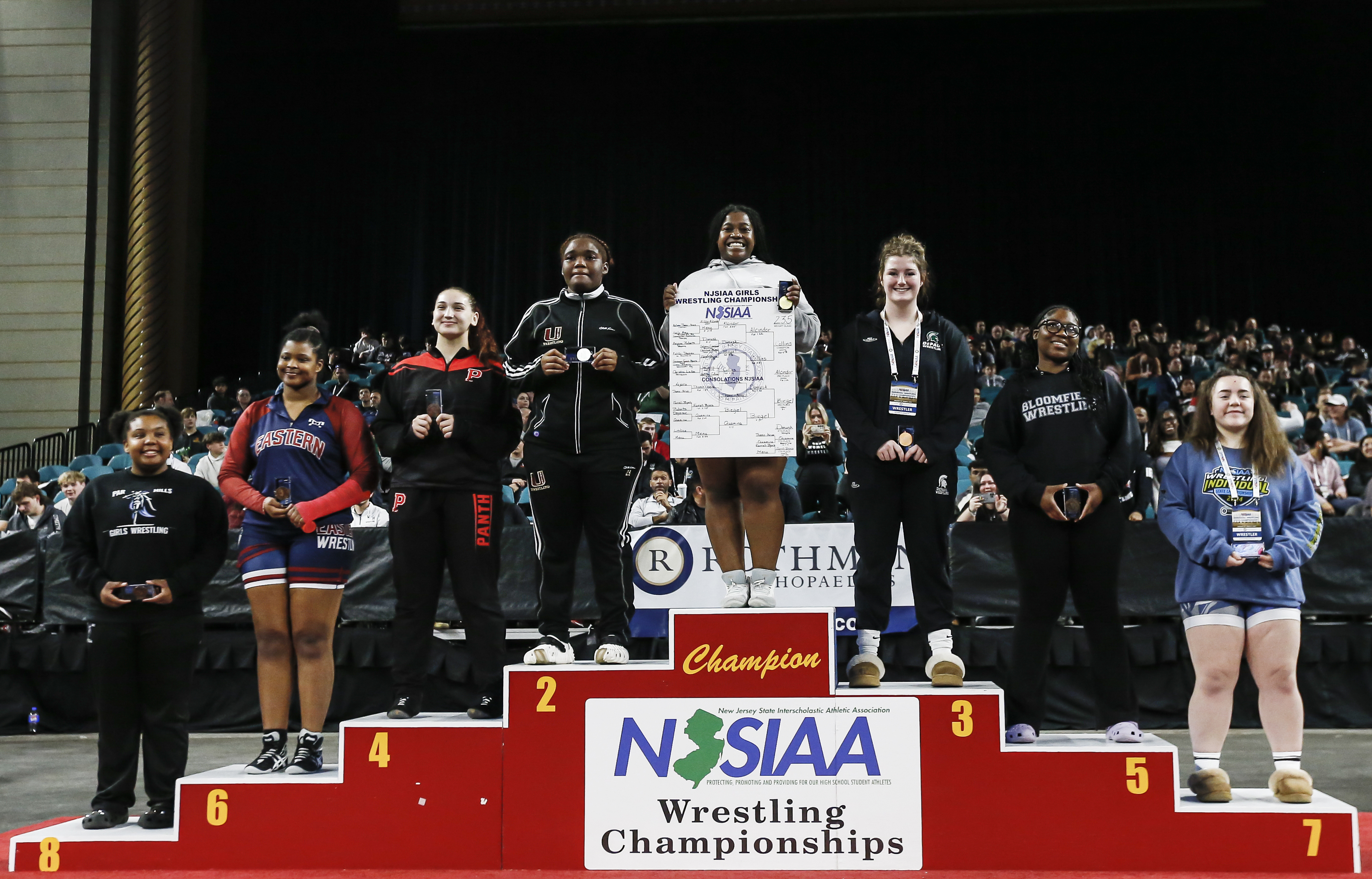NJSIAA State Wrestling 2024 medalists for the boys and girls ...