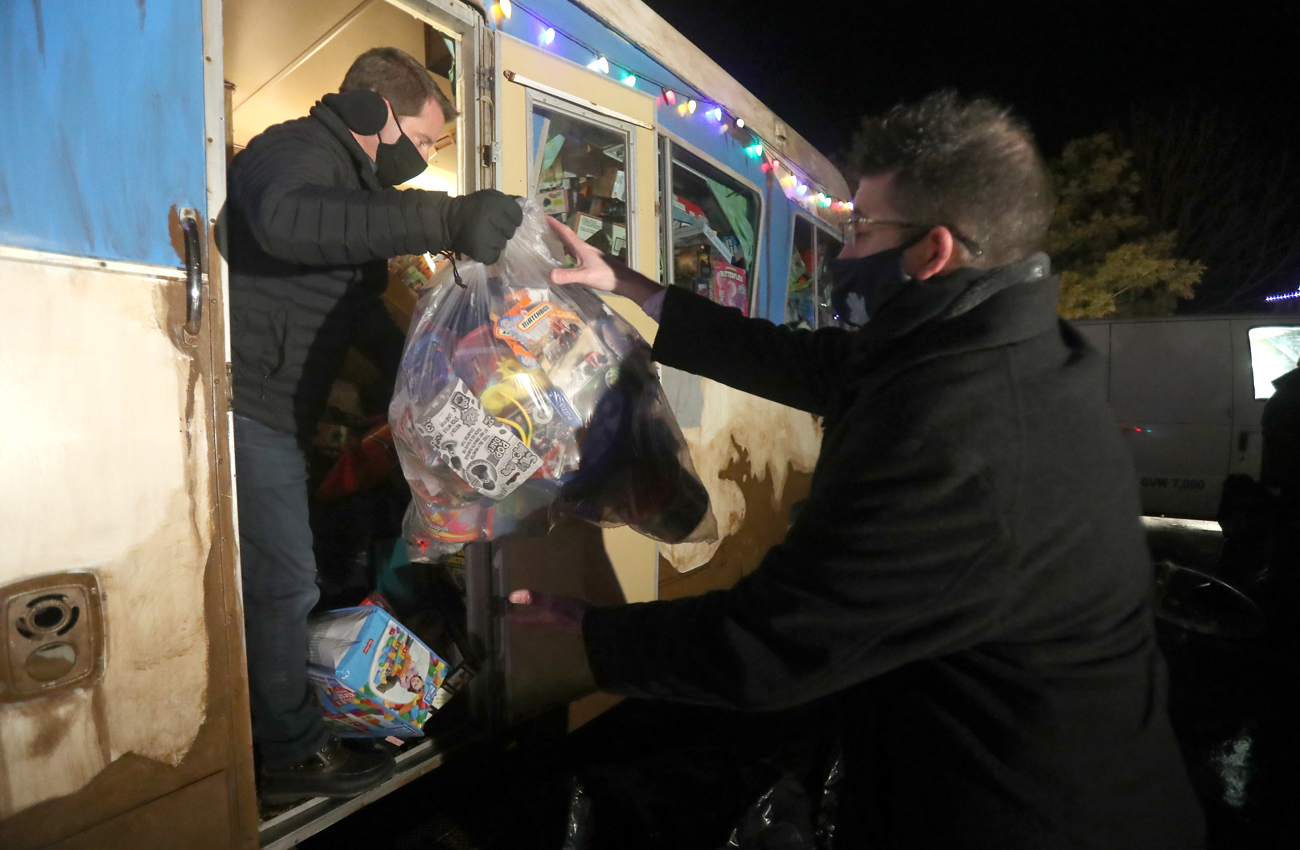 Harbaugh's Holiday Toy Drive, Dec. 18, 2020 - nj.com