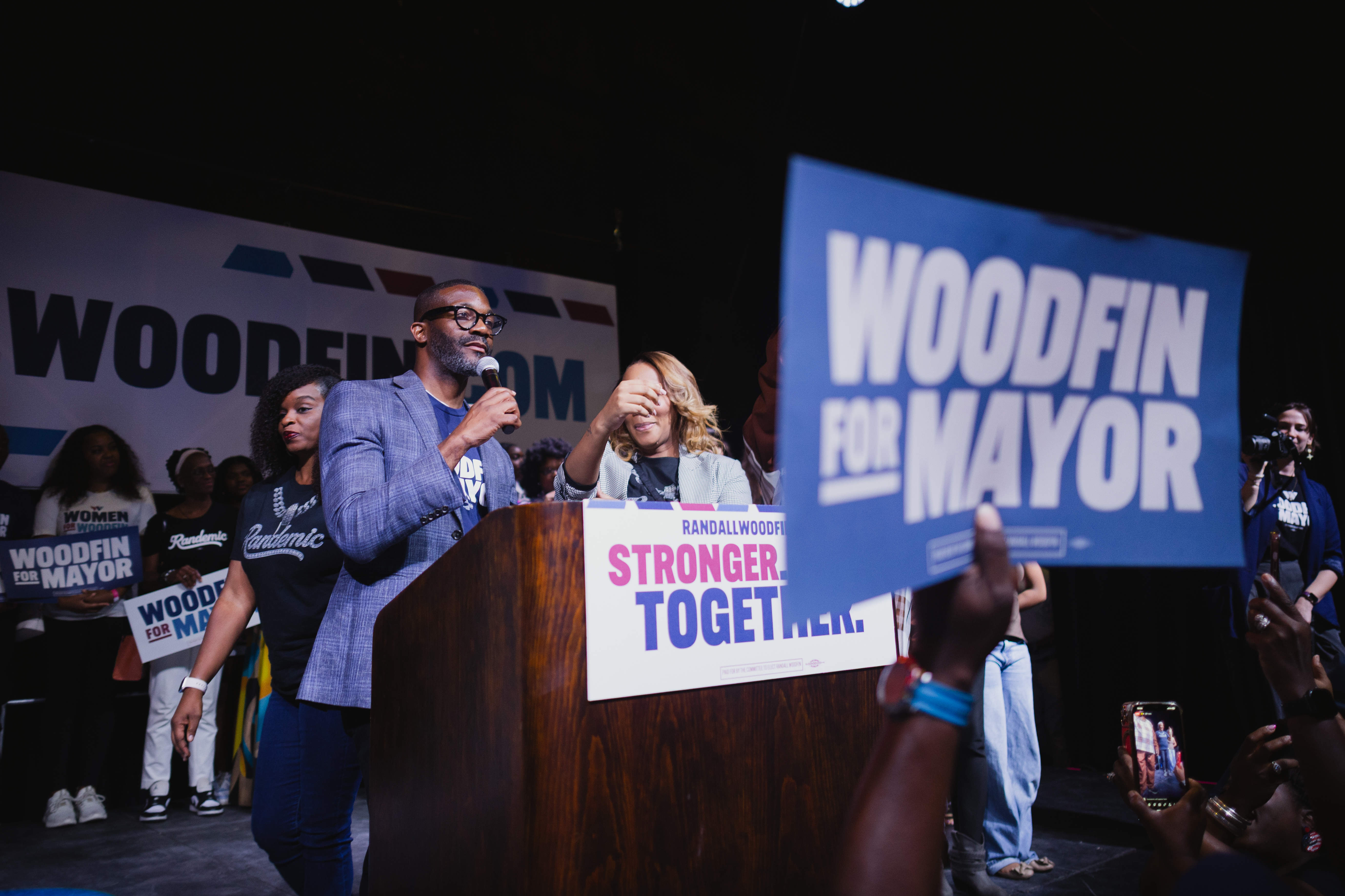 Mayor Randall Woodfin election night watch party - al.com