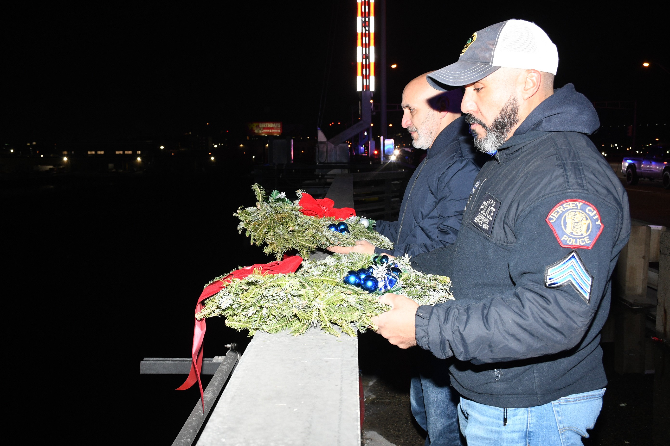 Solemn tribute to Jersey City Police Officers Shawn Carson and Robert ...