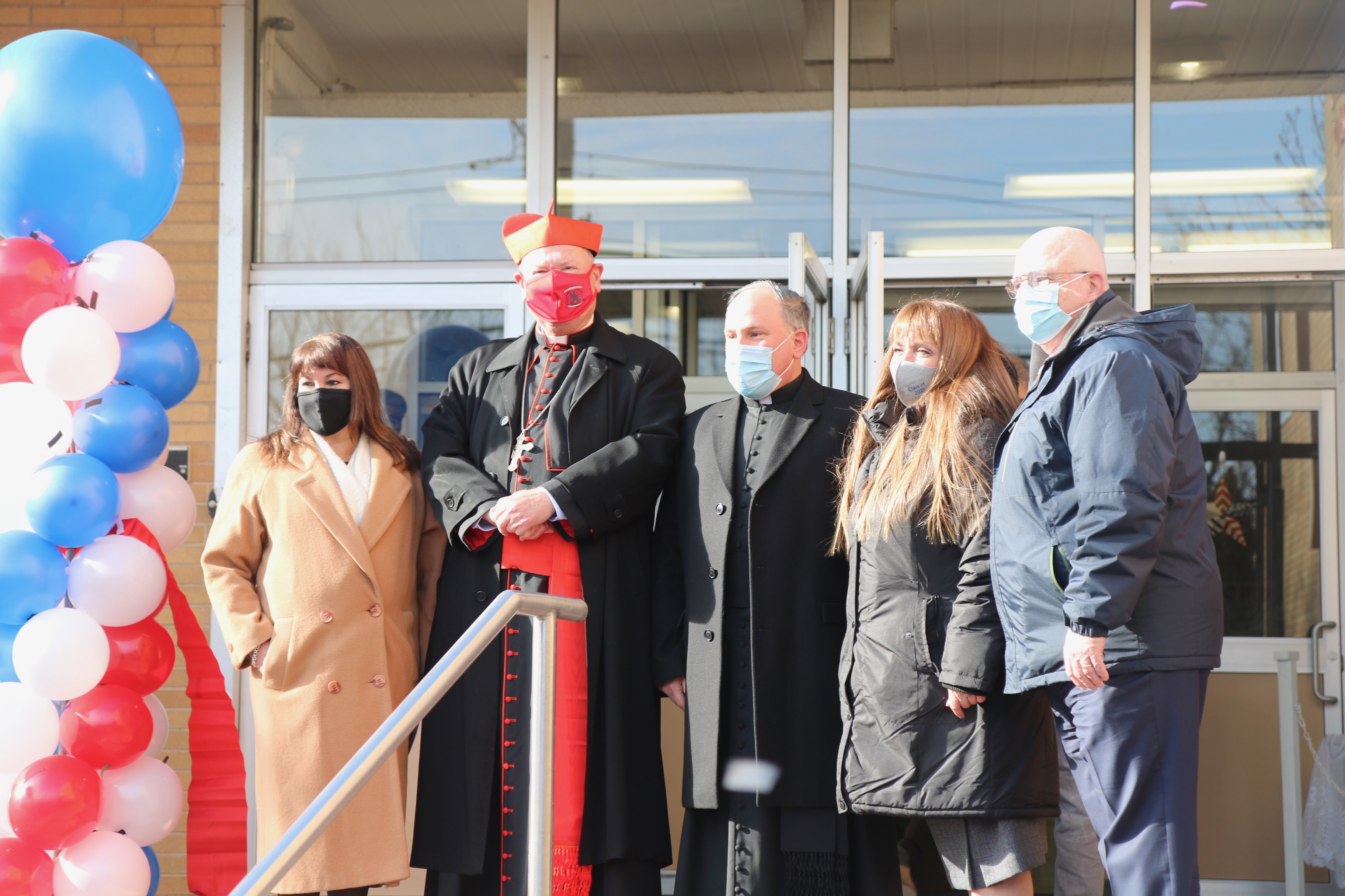 Cardinal Dolan blesses new Father Vincent Capodanno Catholic Academy ...