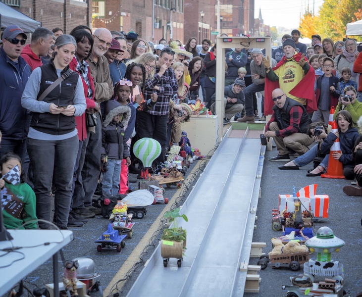 The Great Holyoke Brick Race on Race Street - masslive.com