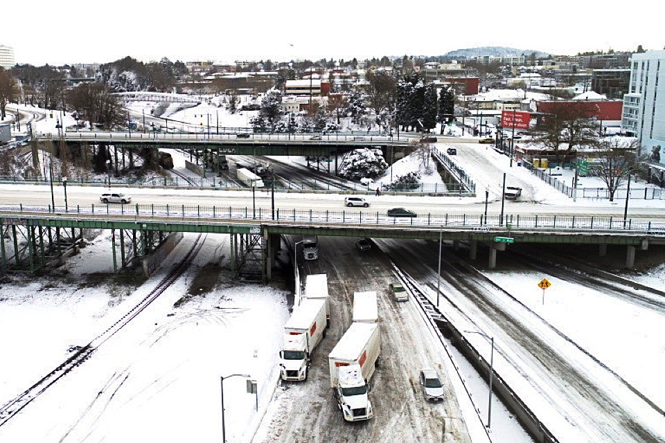 Feb. 23, 2023 snow in Portland - oregonlive.com