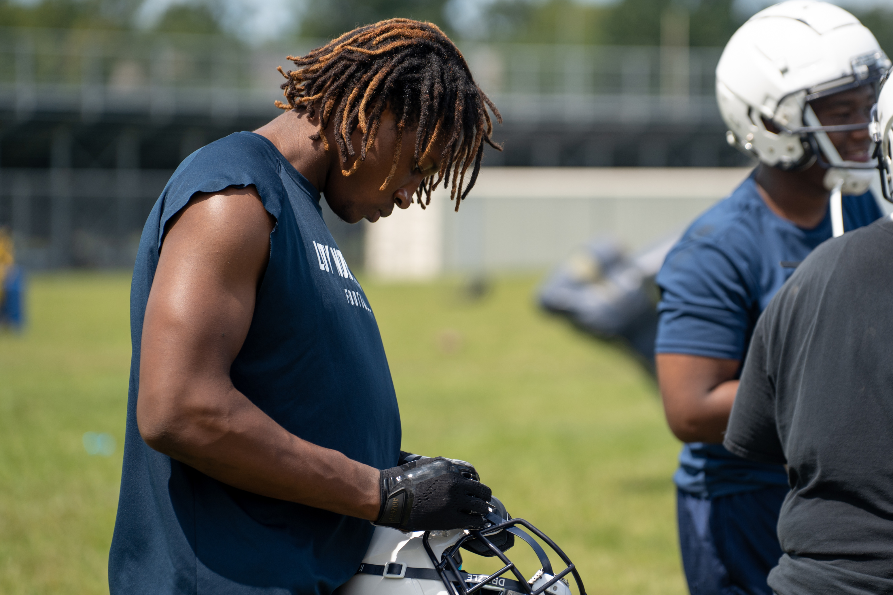 Loy Norrix kicks off football season with first practice - mlive.com