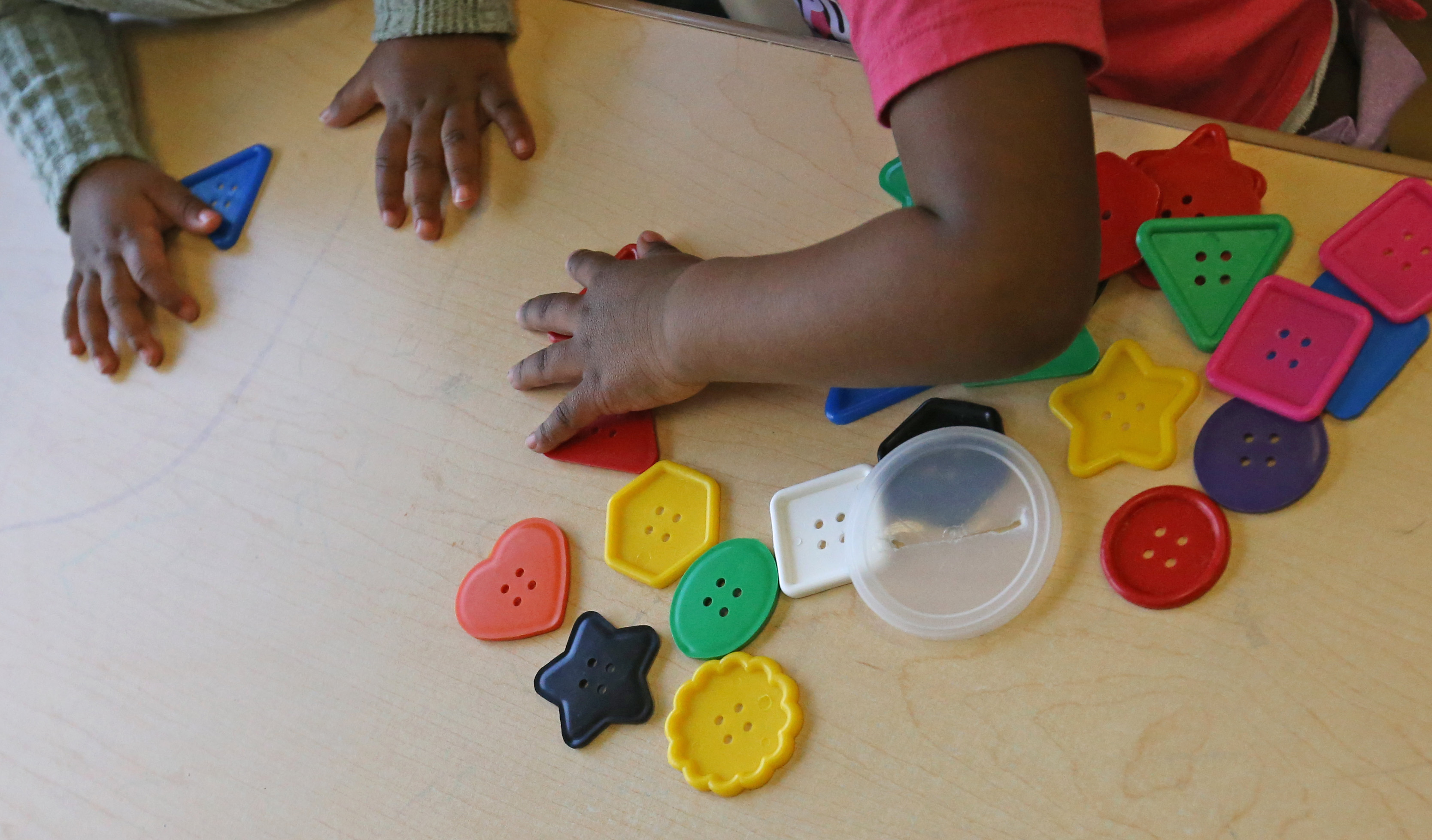 Maple Heights branch library's children story time and Centers for ...