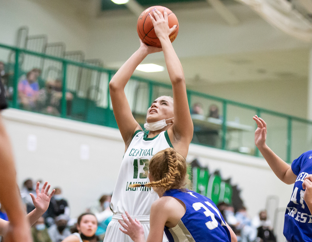 Central Dauphin defeats Cedar Crest 54-29 in girls high school ...