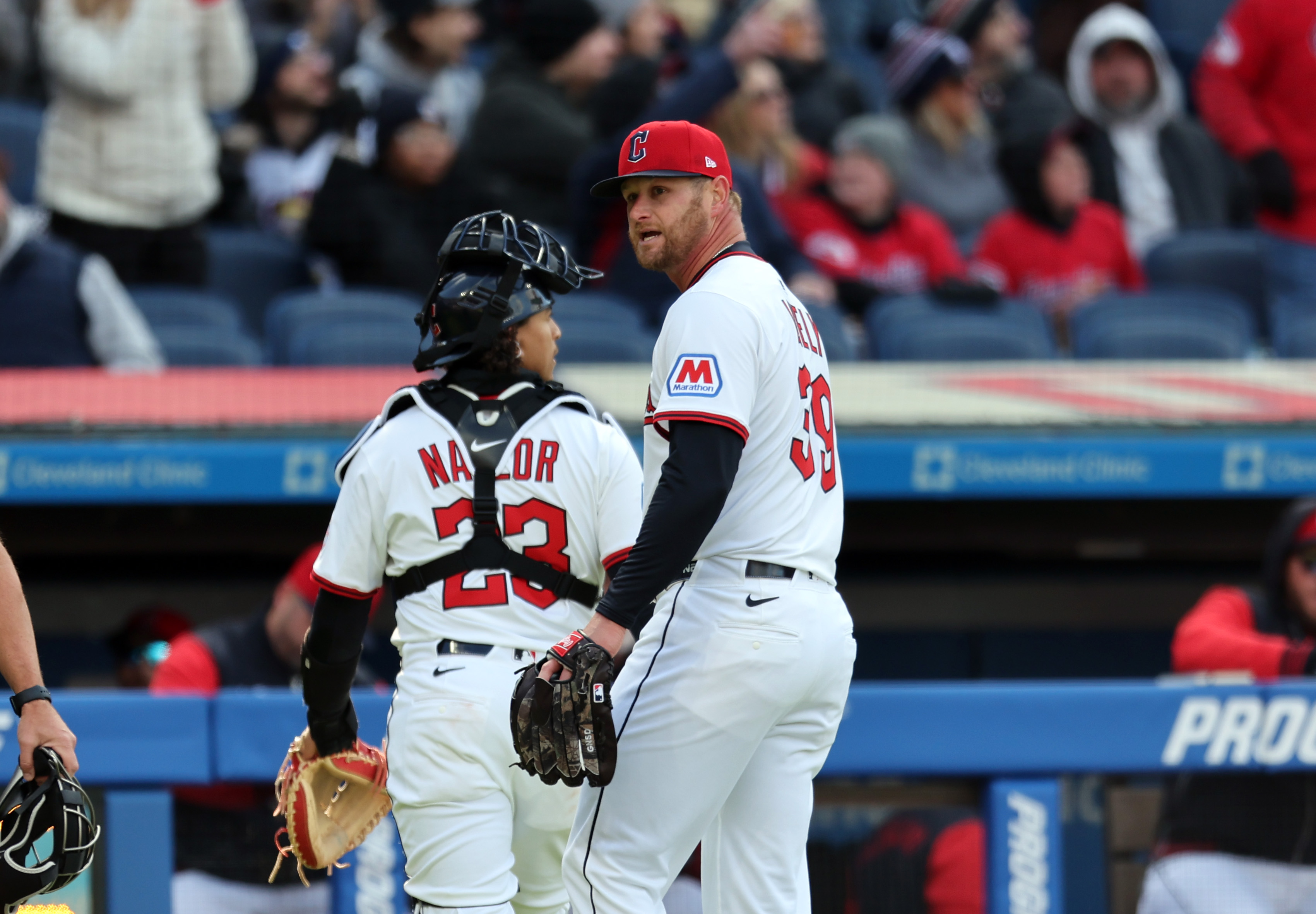 Cleveland Guardians vs. Chicago White Sox on their home opener, April 8 ...