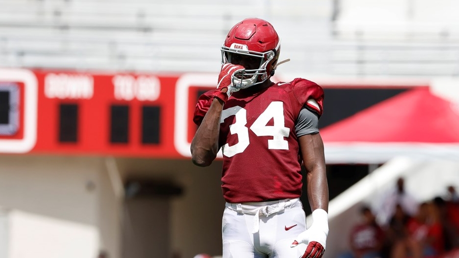 Number 34 Alabama Football
