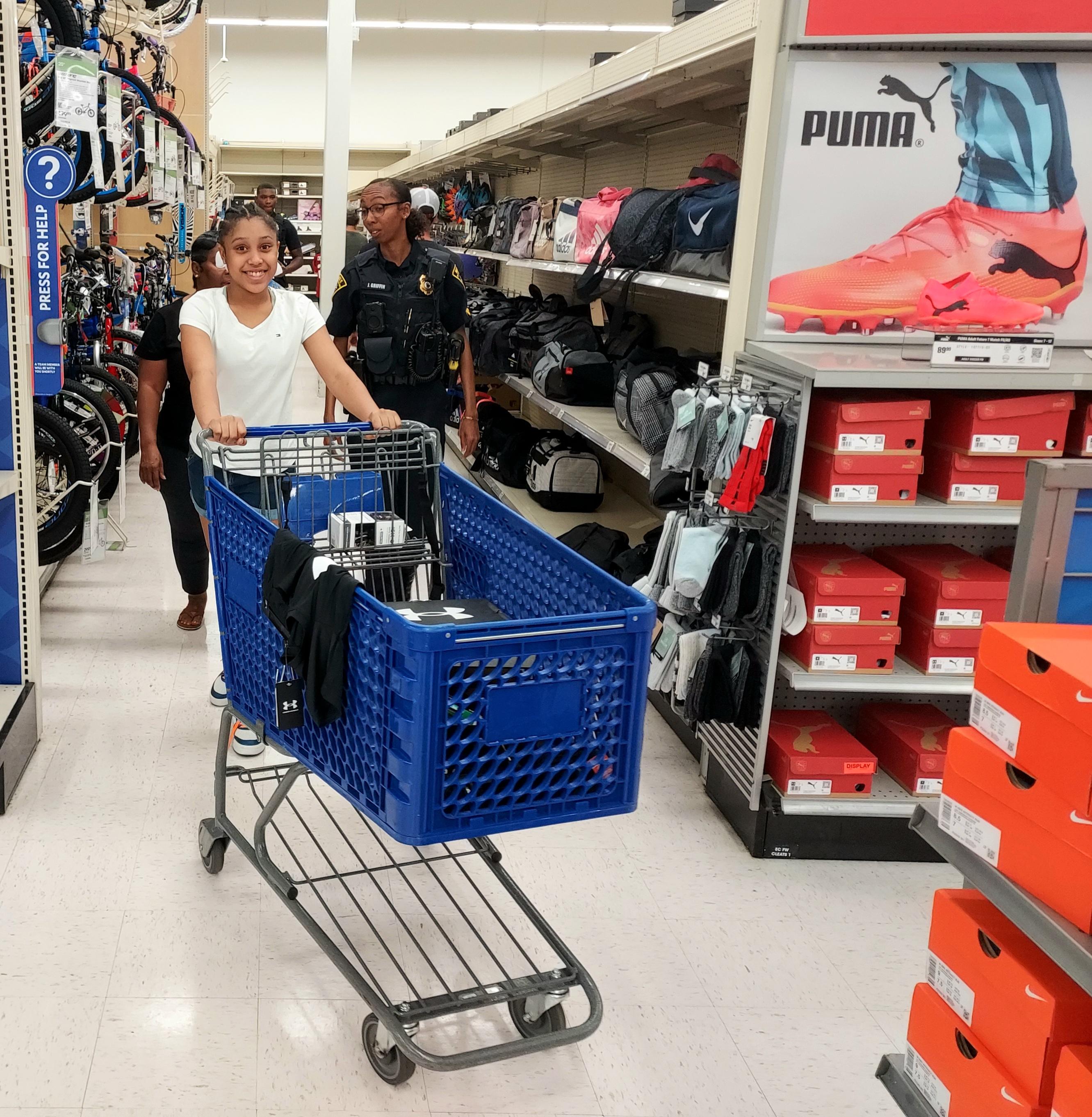 Football-camp youngsters go on a shopping spree with AJ McCarron - al.com