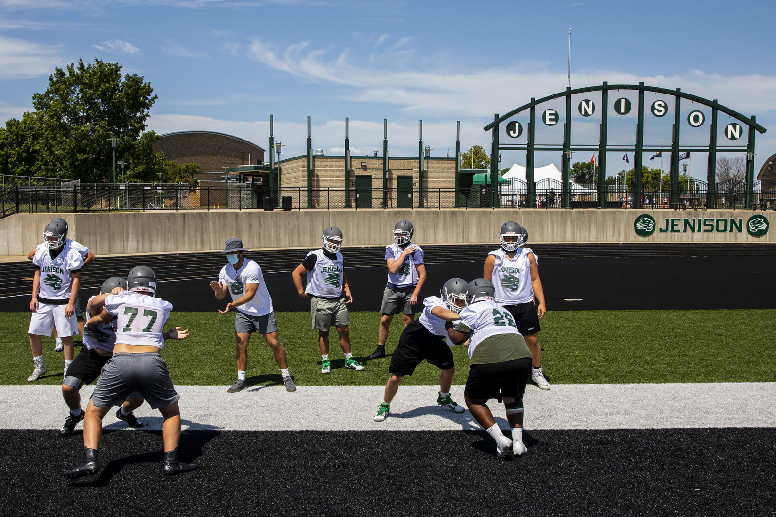 Jenison High School football practice 2020 - mlive.com