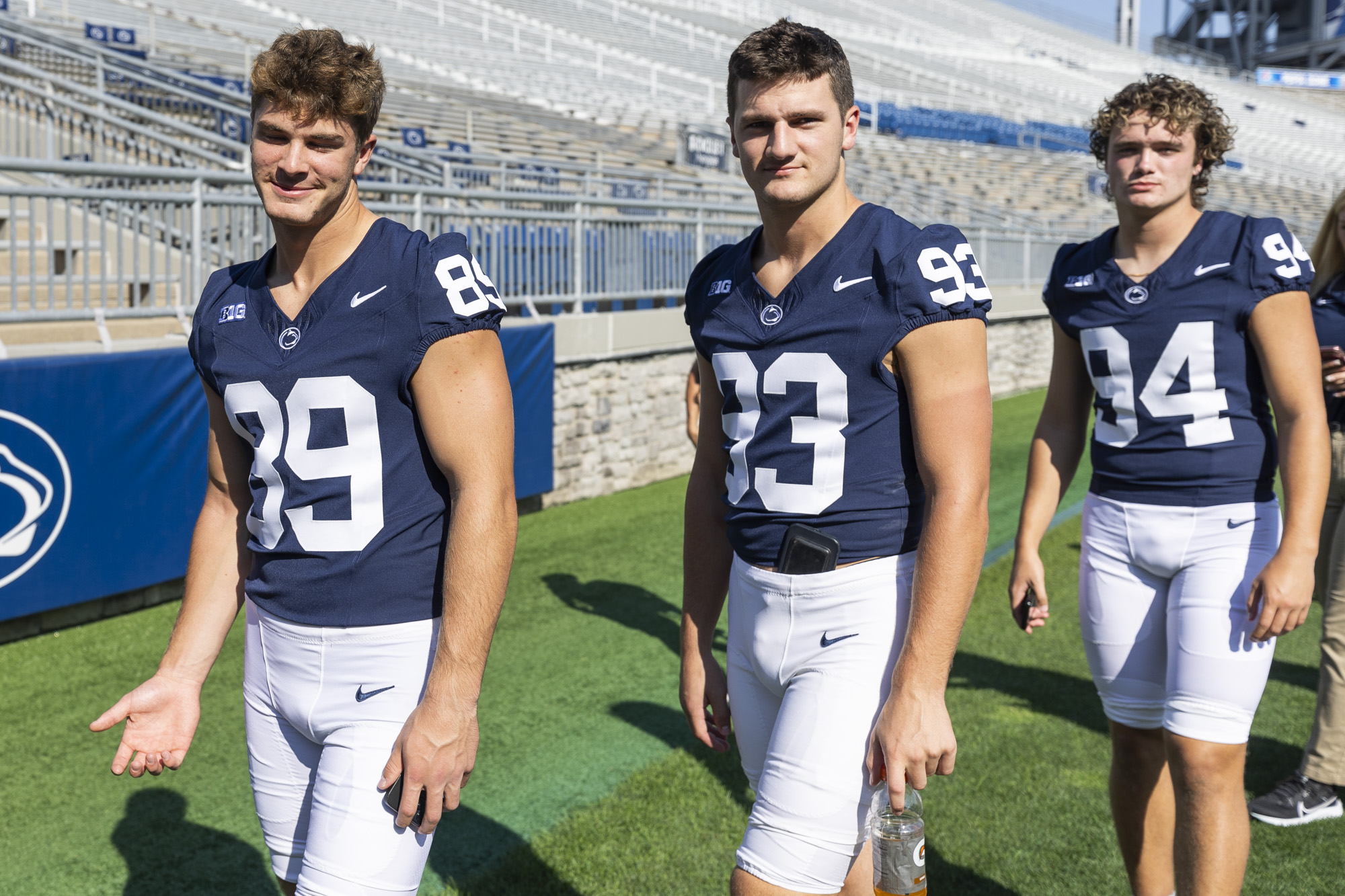 Penn State freshmen at football picture day - pennlive.com