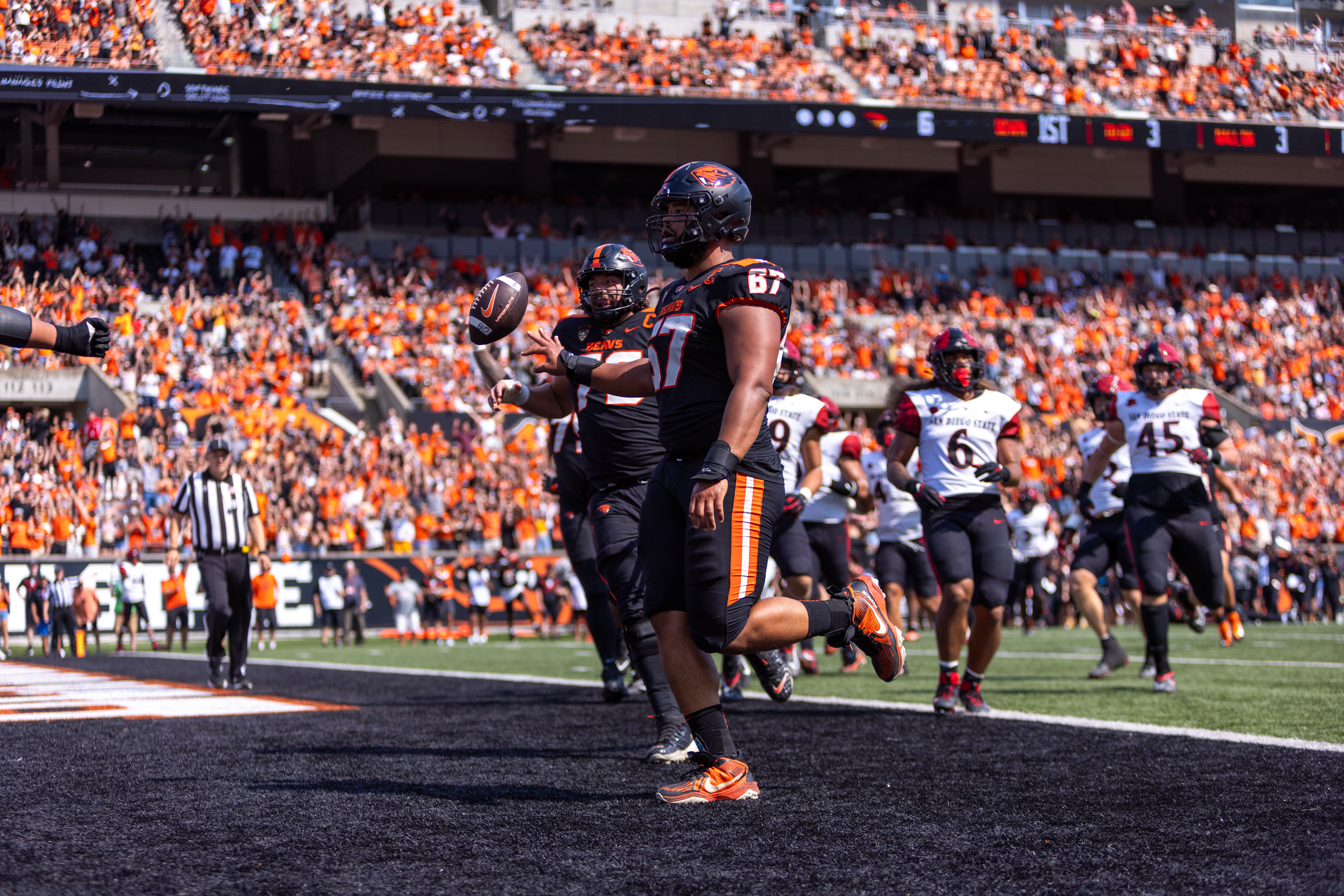 No. 16 Oregon State Beavers football vs. San Diego State - oregonlive.com