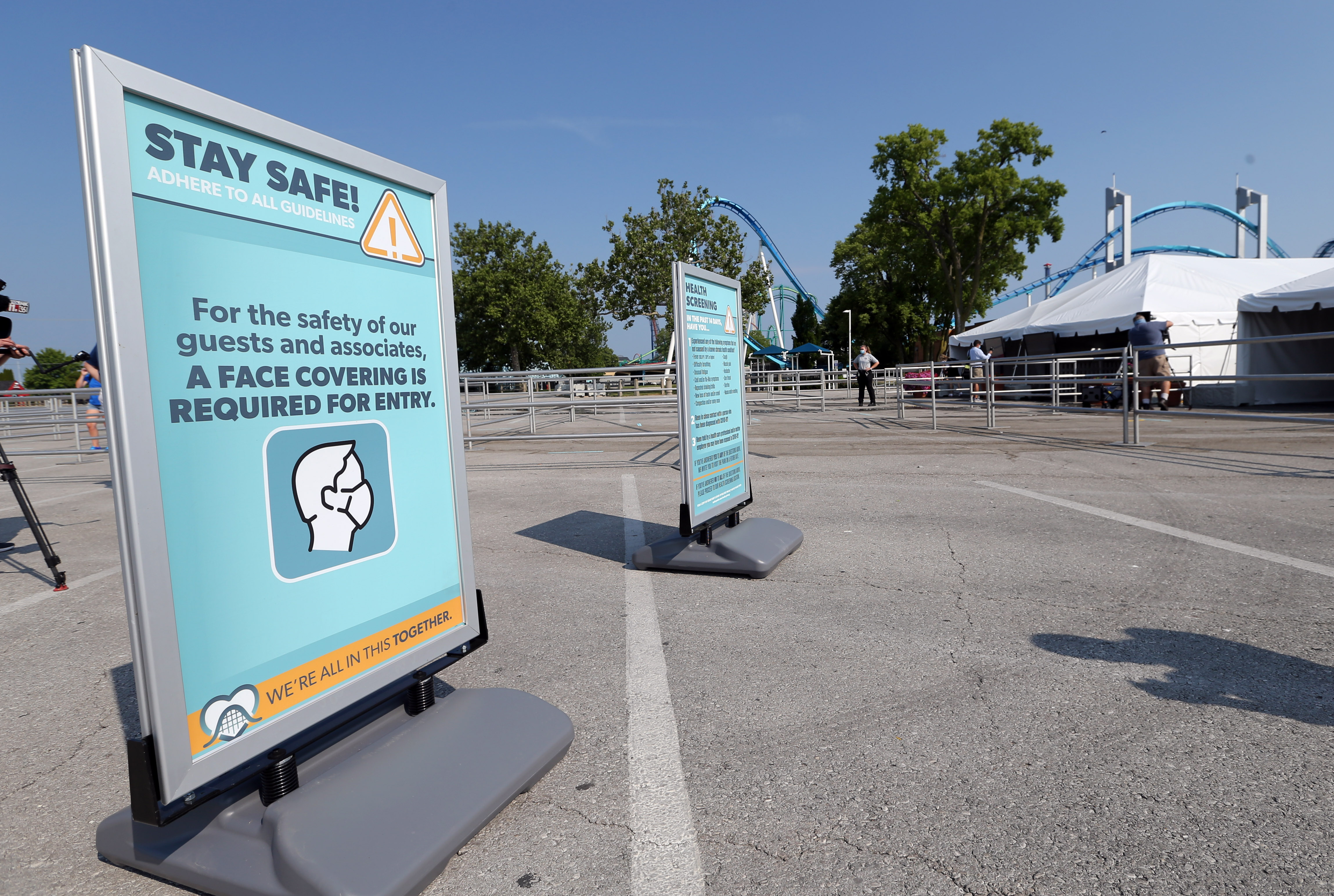 Cedar Point prepares to open with new safety protocol, July 8, 2020 ...