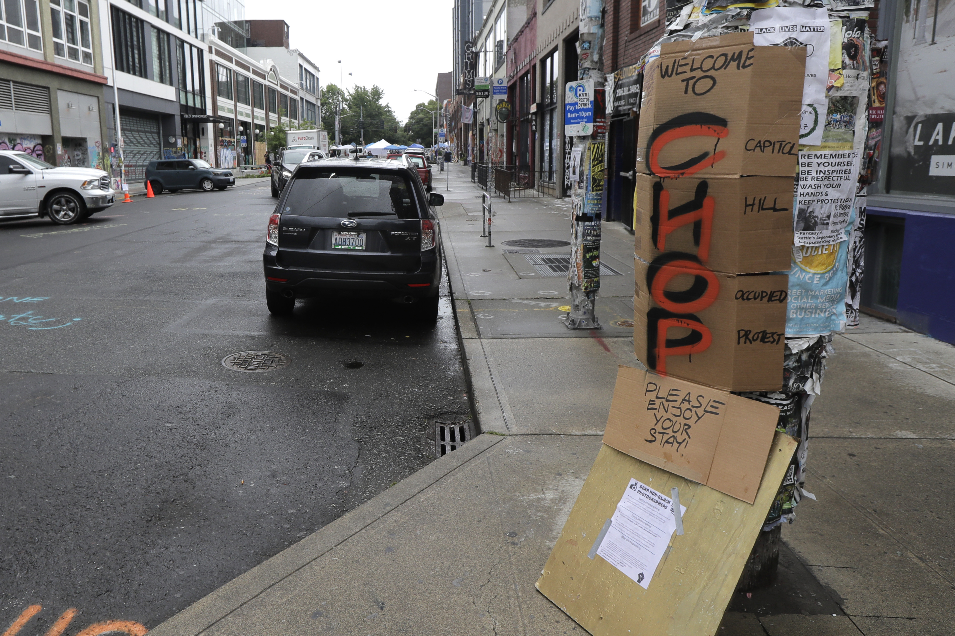 Capitol Hill Occupied Protest zone in Seattle - oregonlive.com