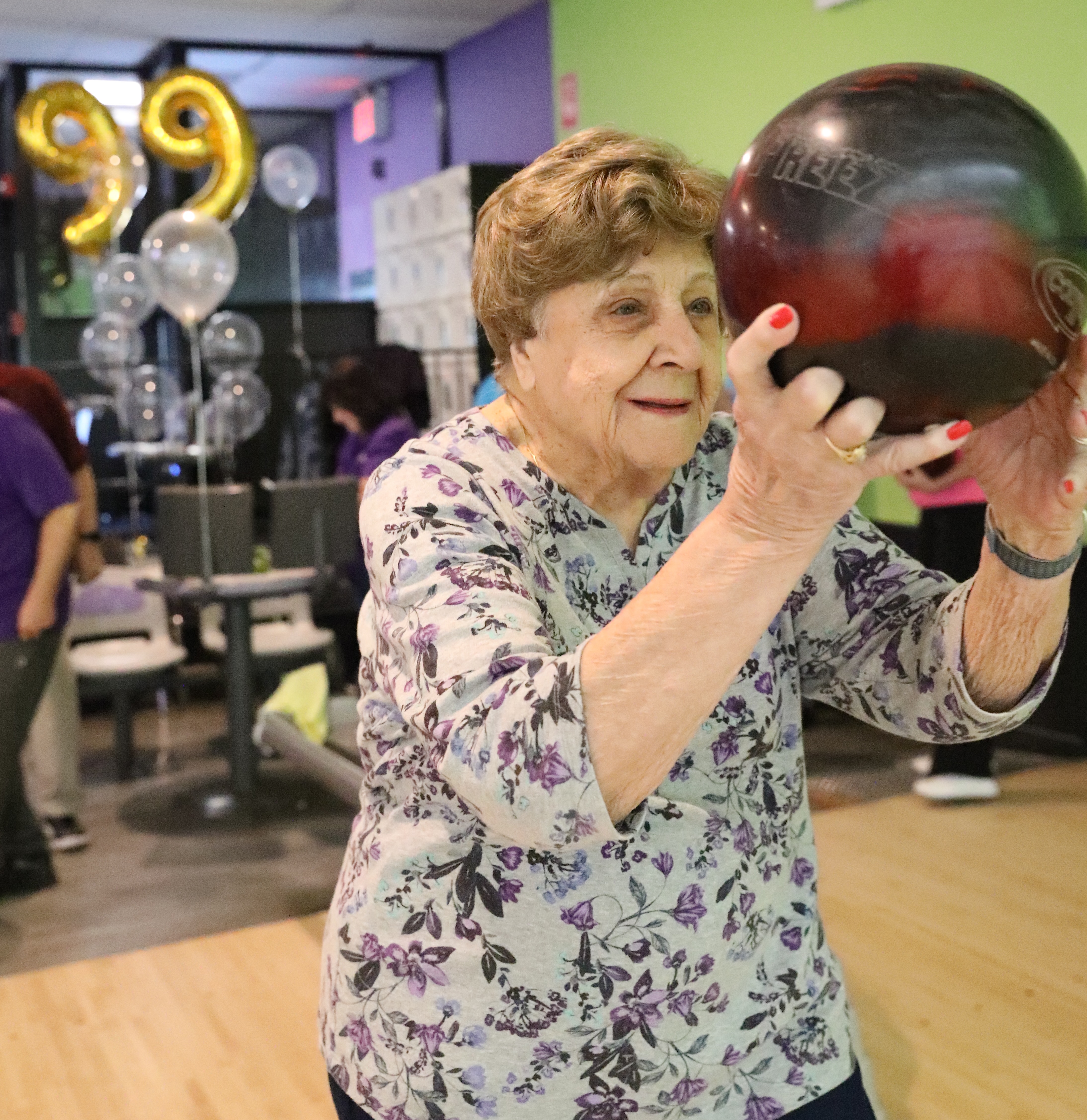 Senior bowler celebrates her 99th birthday at Rab's Country Lanes ...