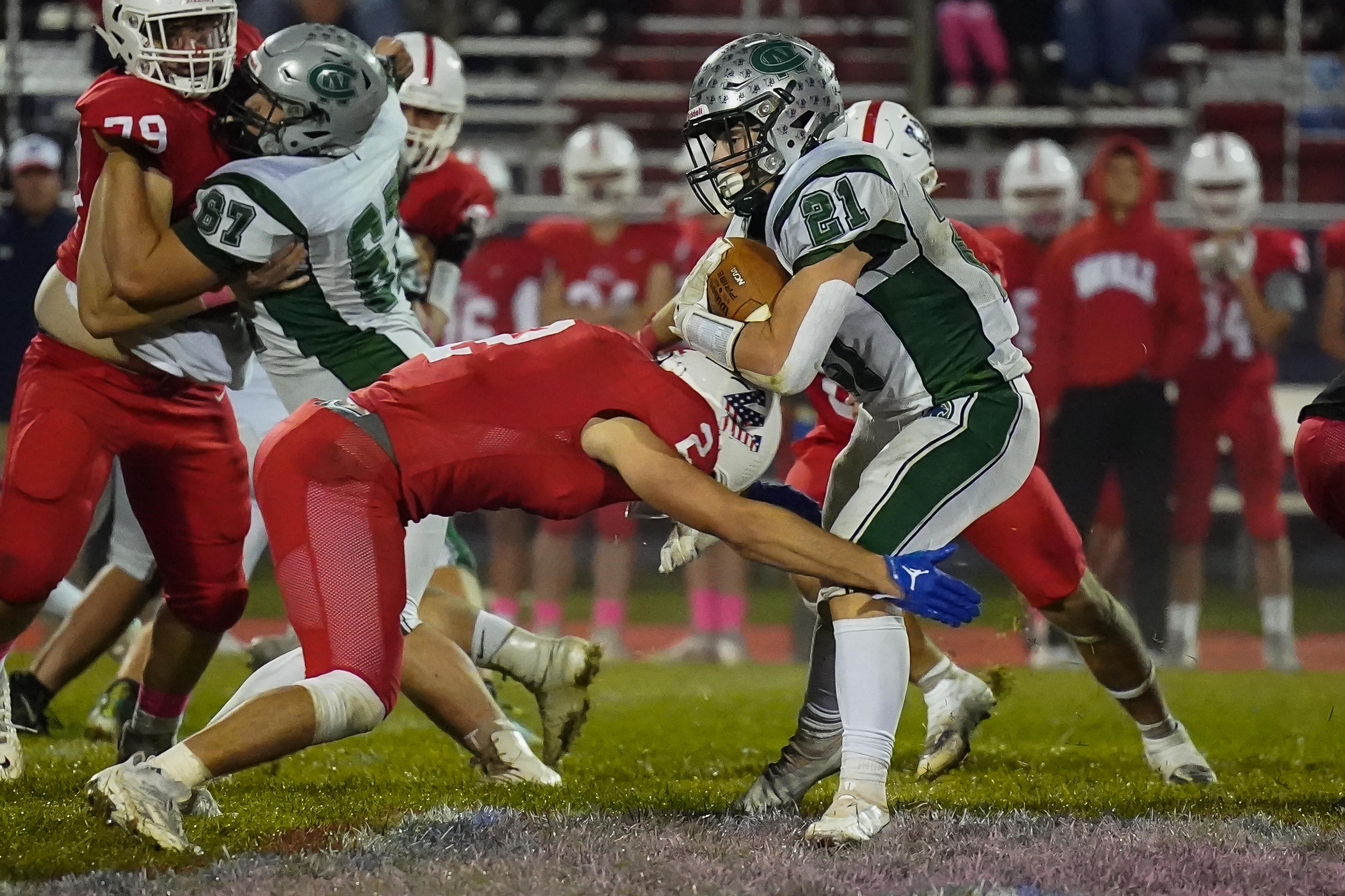 Football: Colts Neck vs Wall at Wall High School on October 14, 2022 ...