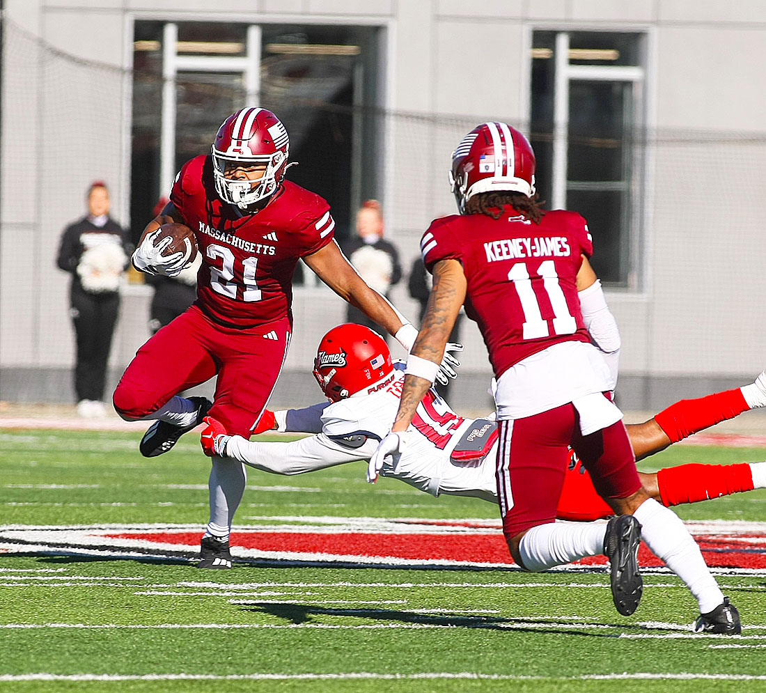 UMass Football vs Liberty on Military Appreciation Day on 11/16/24 ...