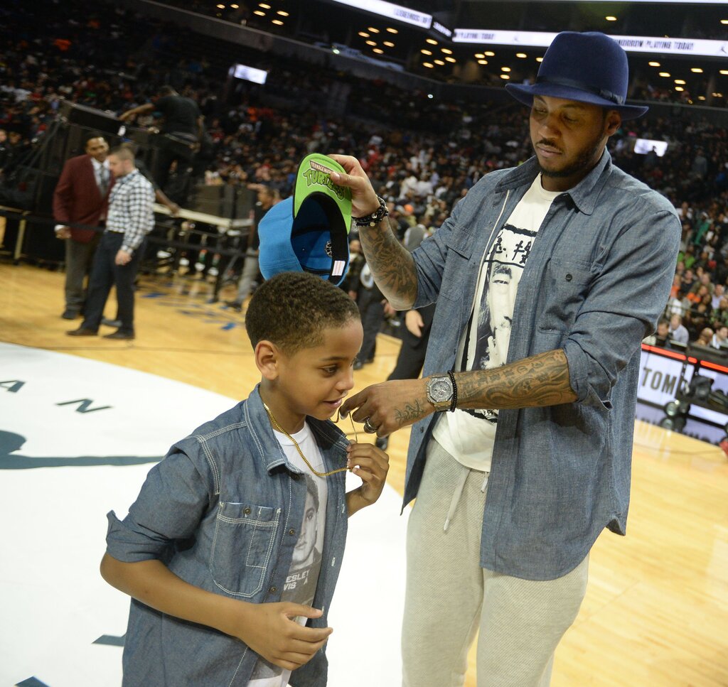 Kiyan Anthony: Son of Carmelo and La La Anthony has spent his whole ...