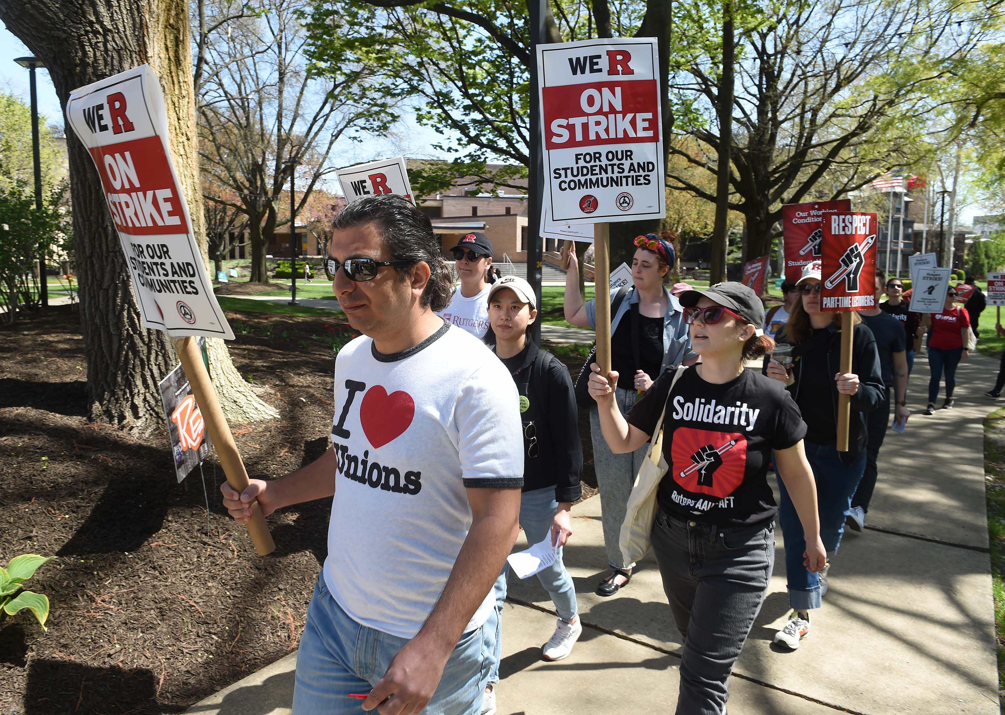 Rutgers Faculty Strike Camden Campus - nj.com