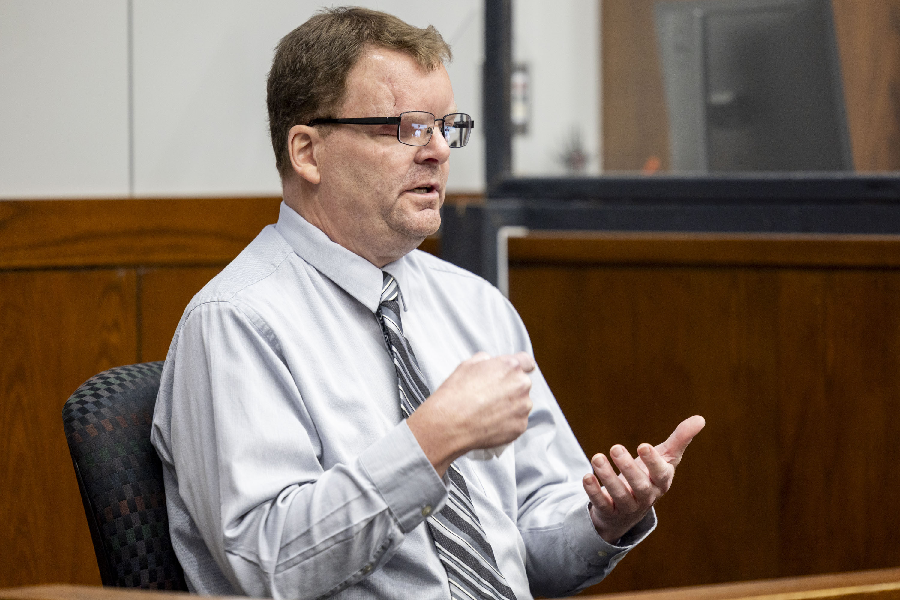 Foster family murder preliminary examination for Gregory Callhan and ...