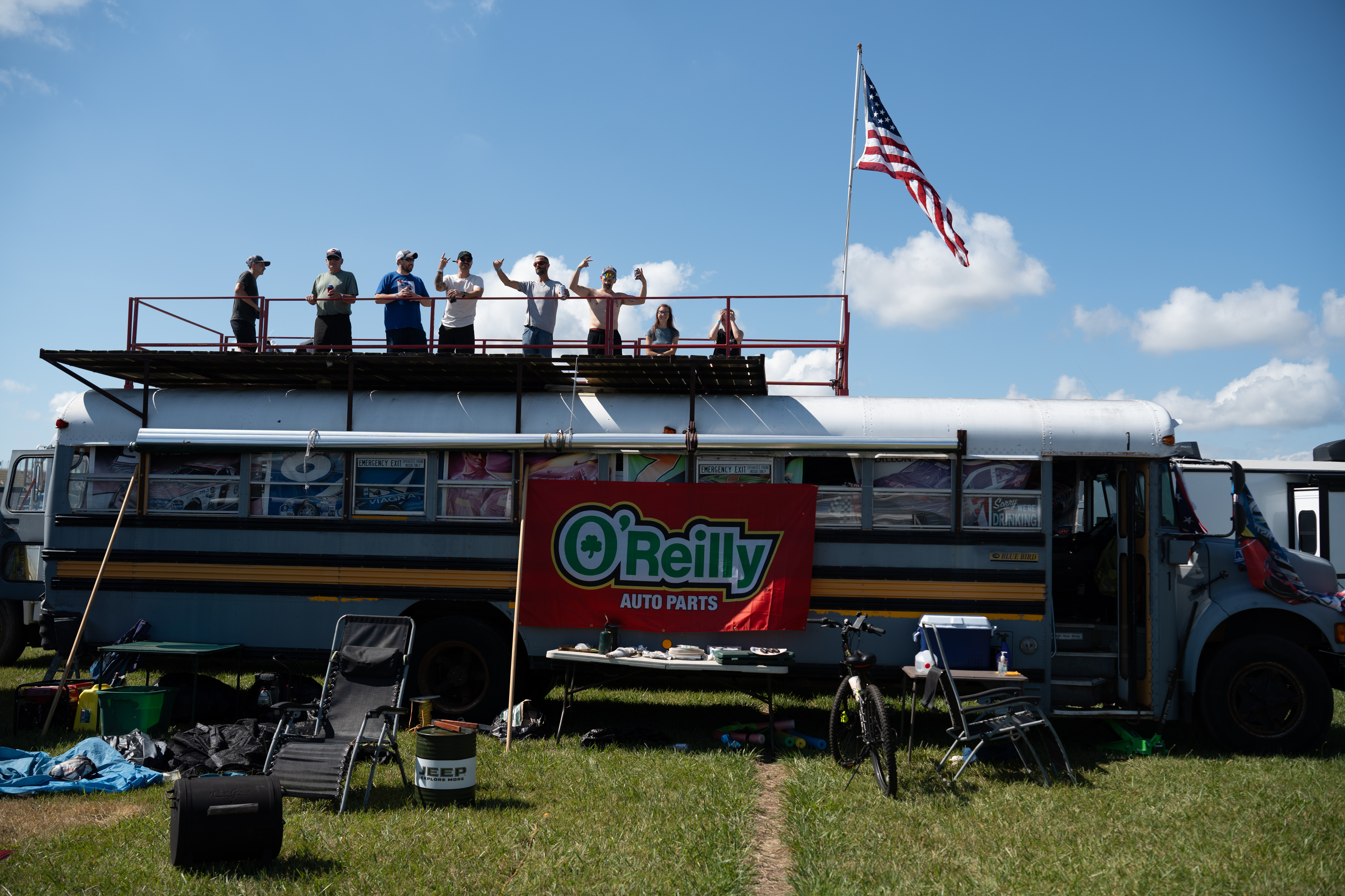 NASCAR fans and their campers are bound through decades of MIS races ...