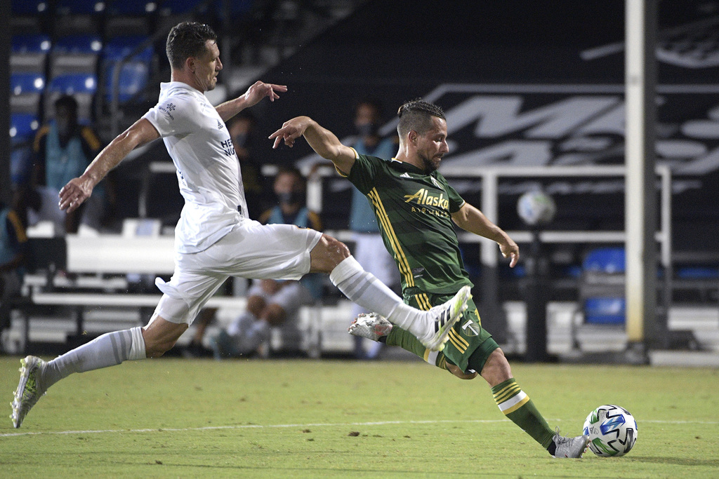 Portland Timbers beat LA Galaxy 2-1 at MLS is Back tournament ...