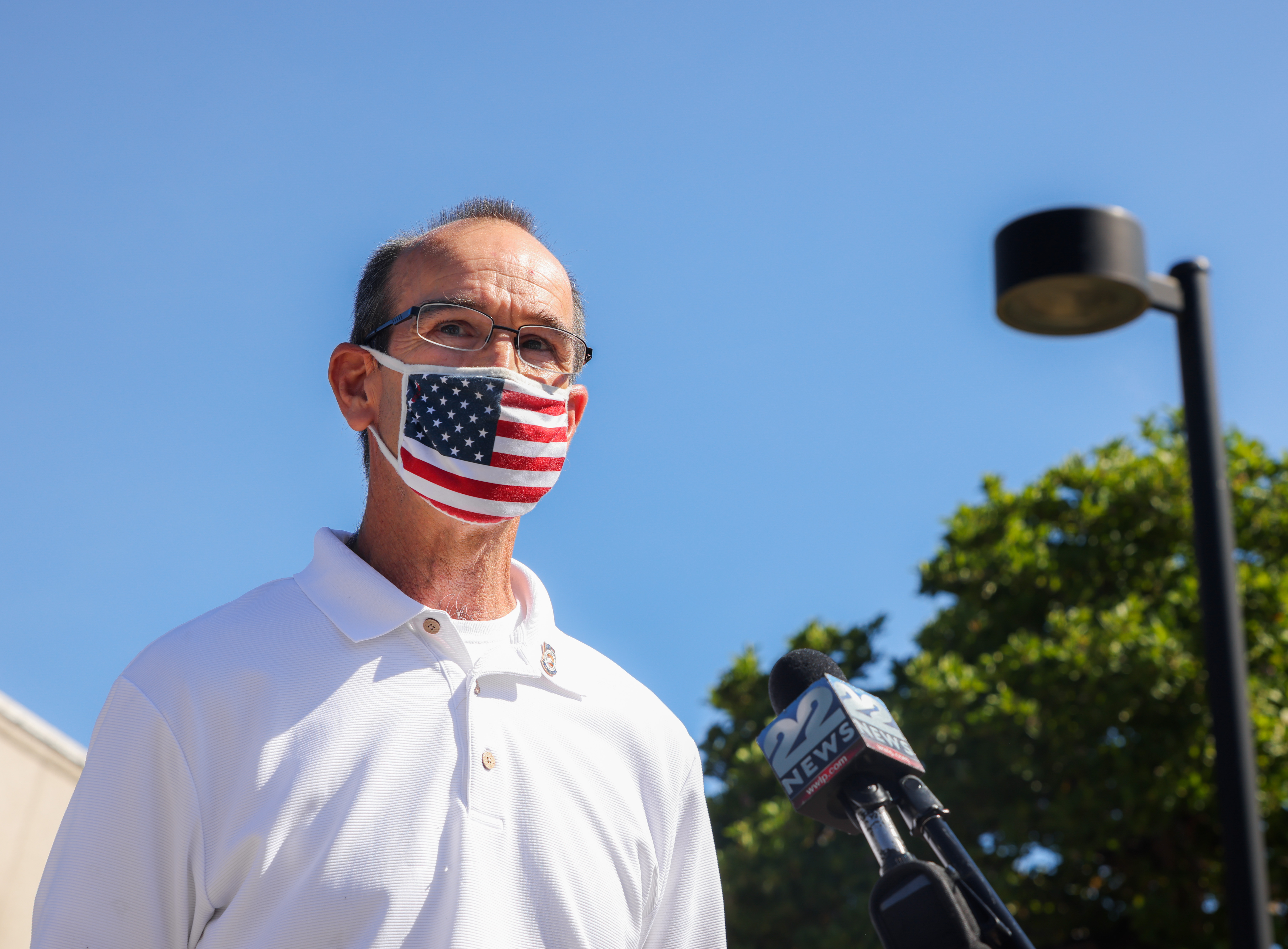 Congressman Richard Neal holds press conference outside of USPS in ...