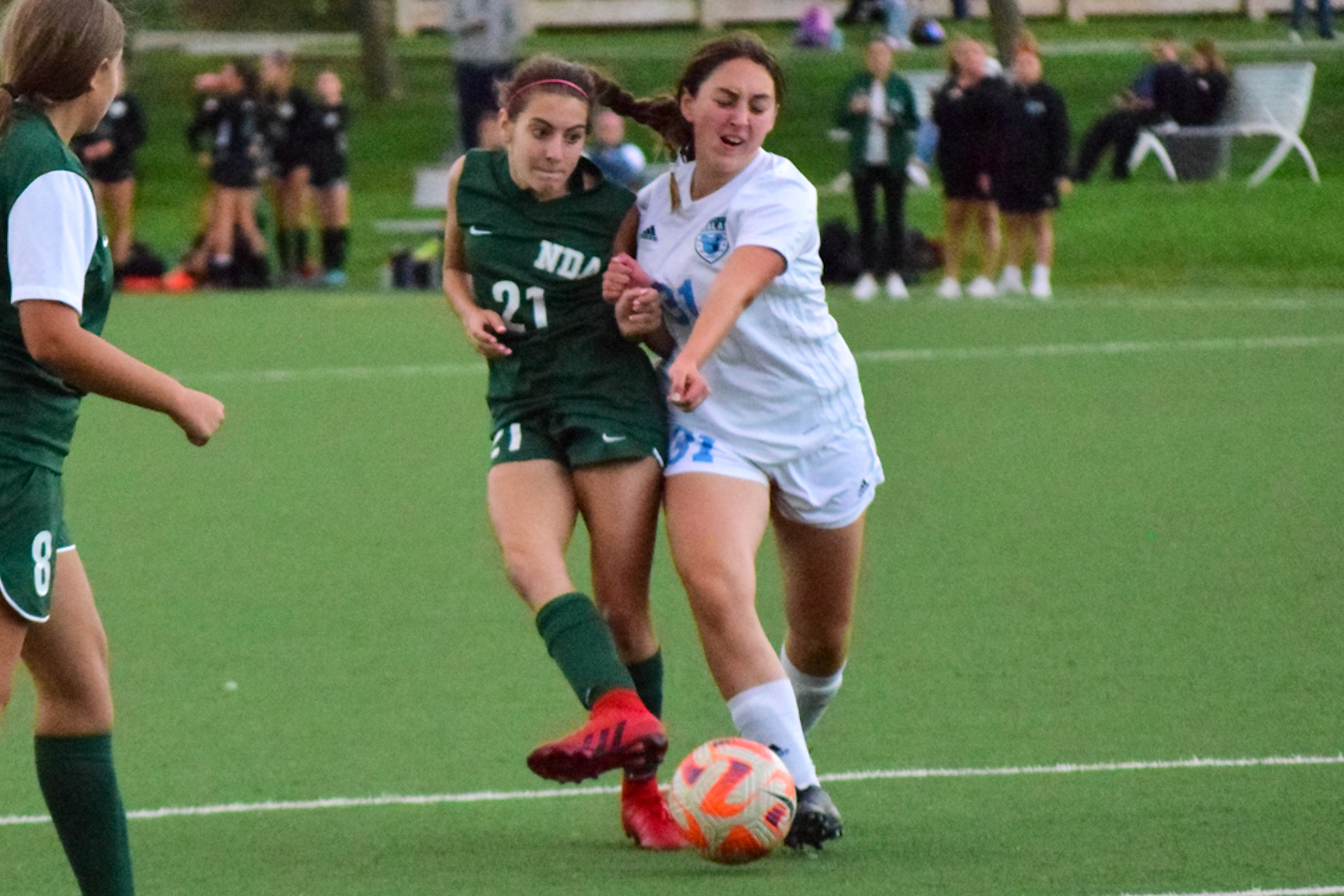 Hill, NDA, and Sea's JV soccer teams came to play this past week ...