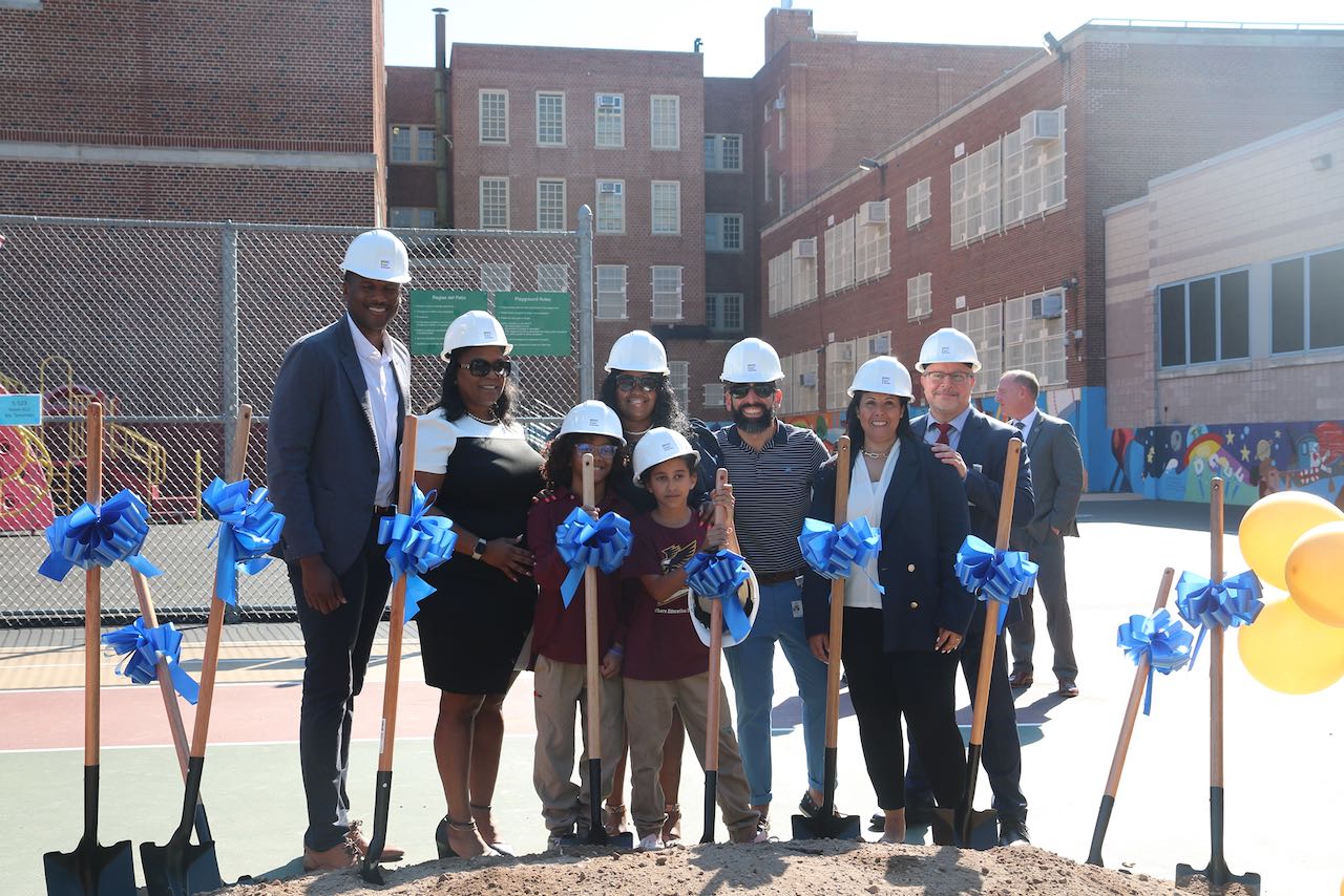 PS 44 breaks ground playground renovation - silive.com