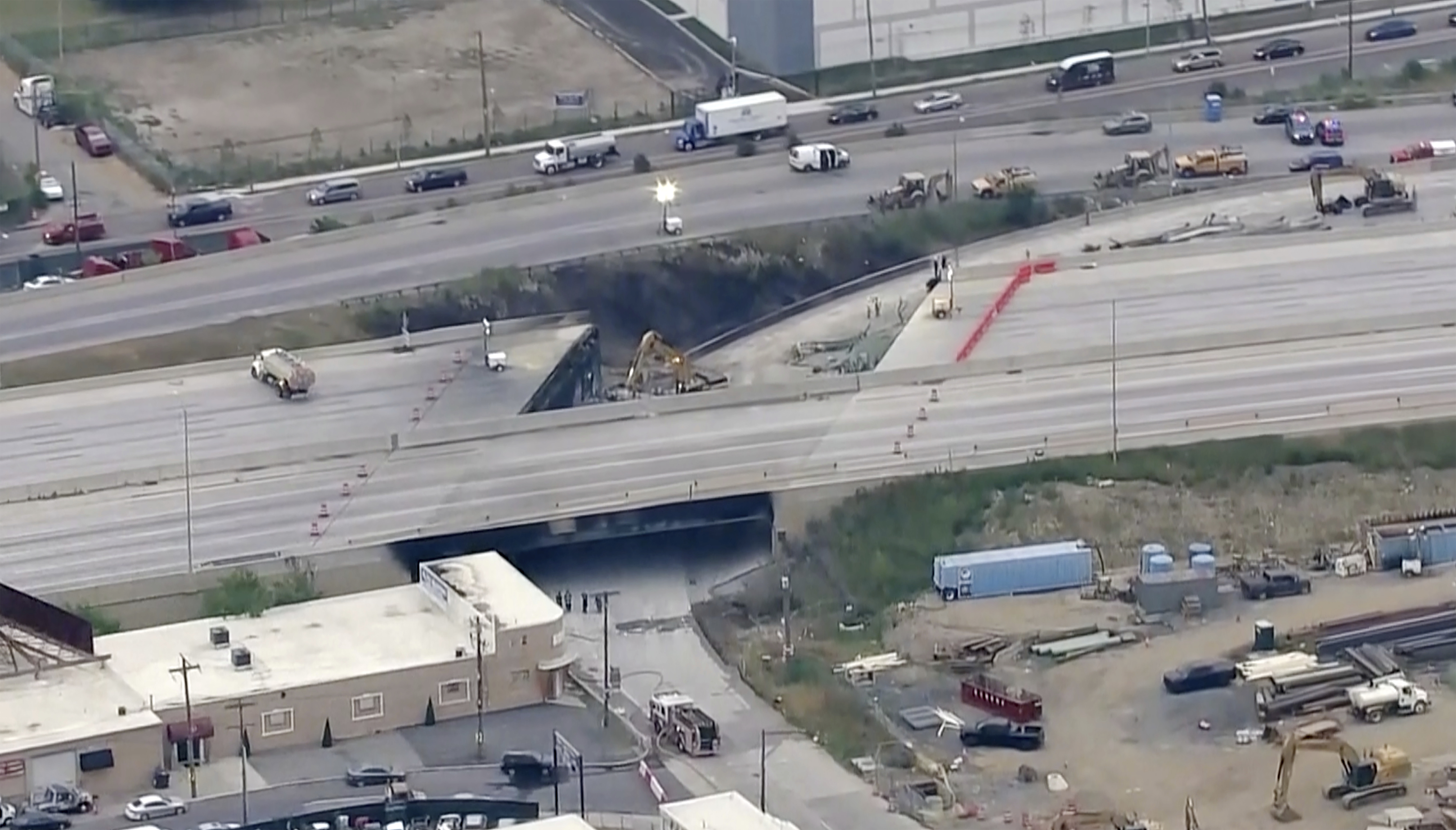 Aftermath of I-95 fire, road collapse in Philadelphia - pennlive.com