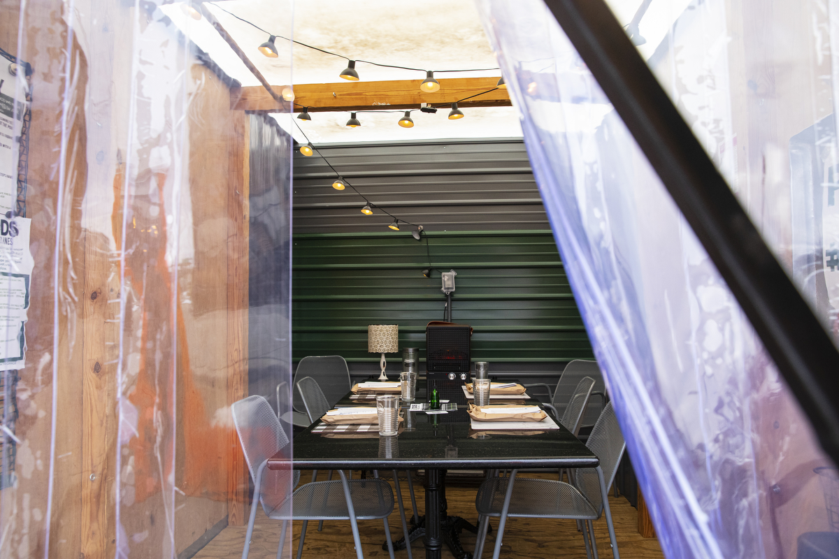 Two Kalamazoo restaurants transform moving pods into private dining ...