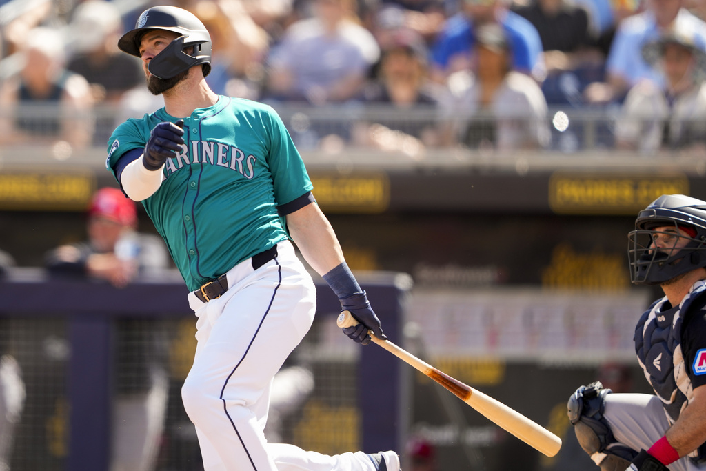 Cleveland Guardians vs. Seattle Mariners in preason game, February 25 ...