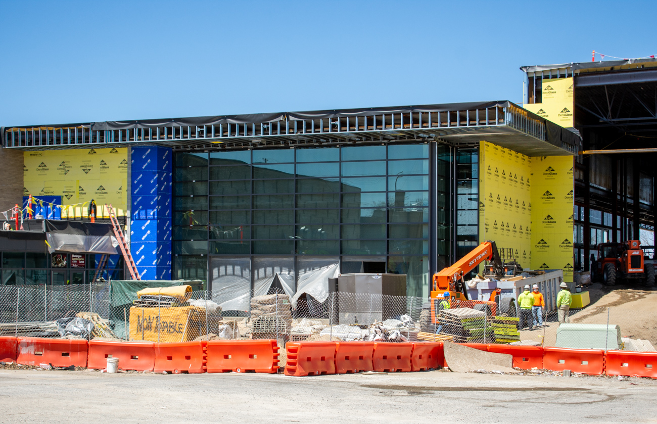 Construction picks back up on the upcoming Muskegon Convention Center ...
