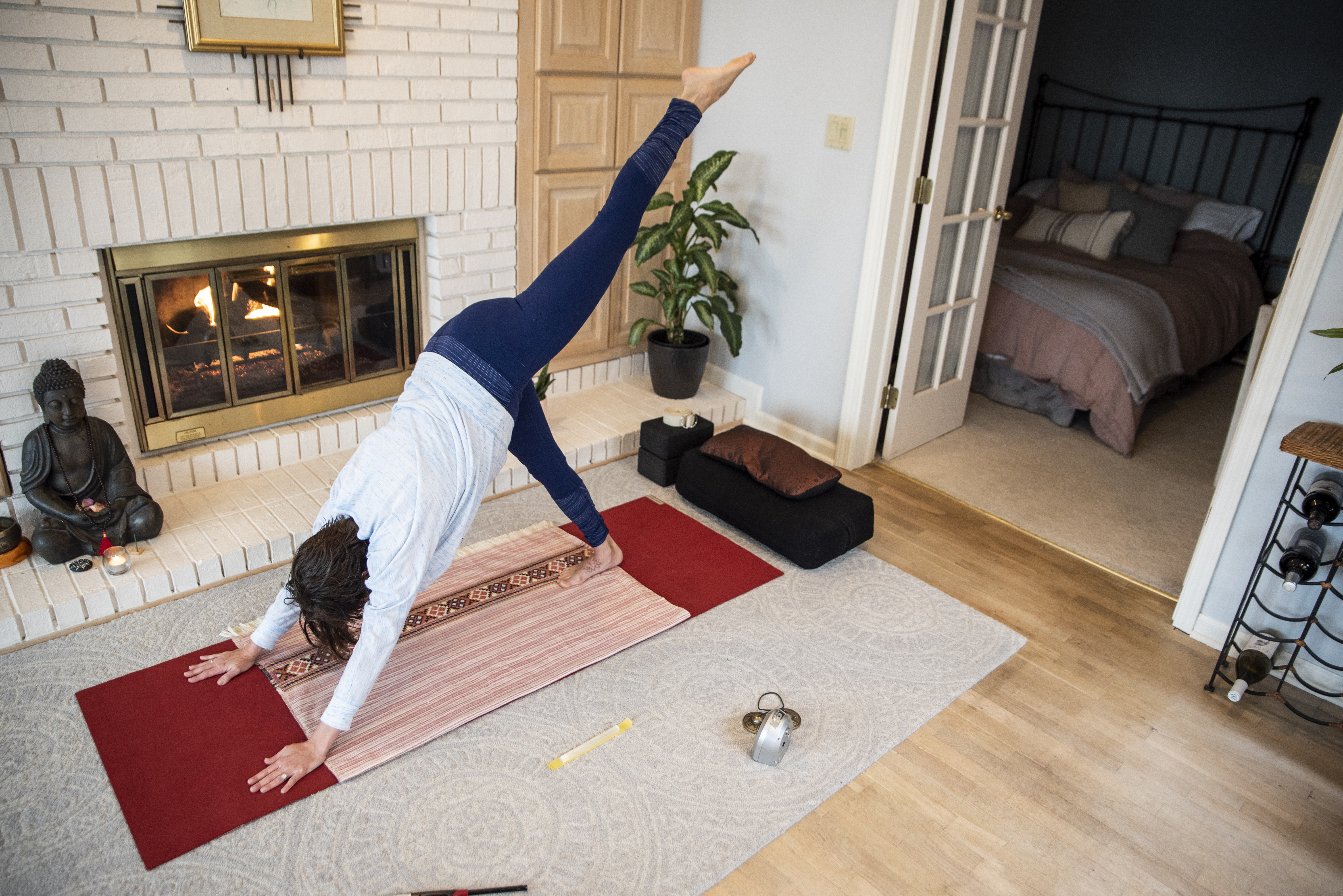 Down Dog Yoga continues to teach classes from home - mlive.com