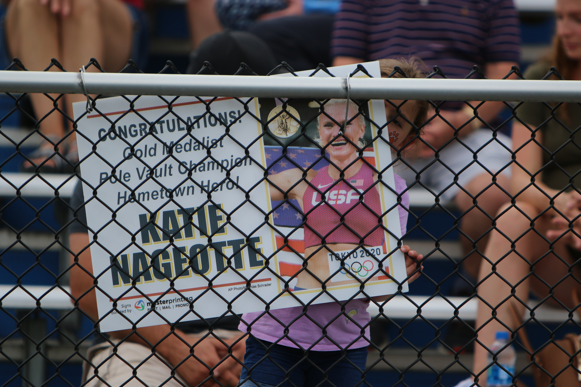 Olympic gold medalist Katie Nageotte visits Olmsted Falls HS ...