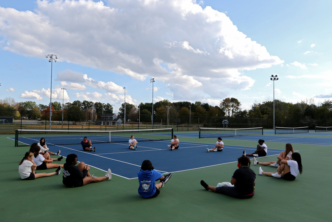 High School Girls Tennis, Lawrence at Ewing - nj.com