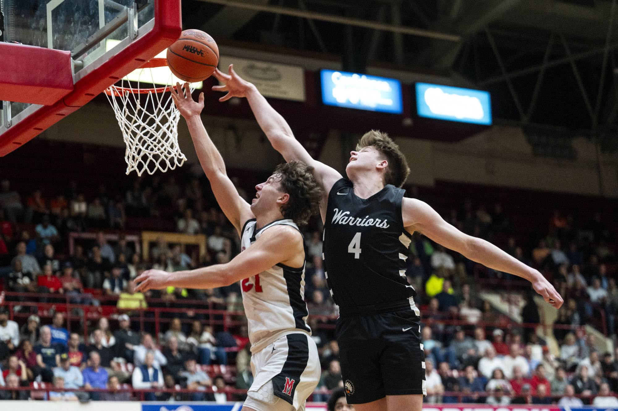 Orchard Lake St. Mary’s vs. Brother Rice basketball quarterfinal ...