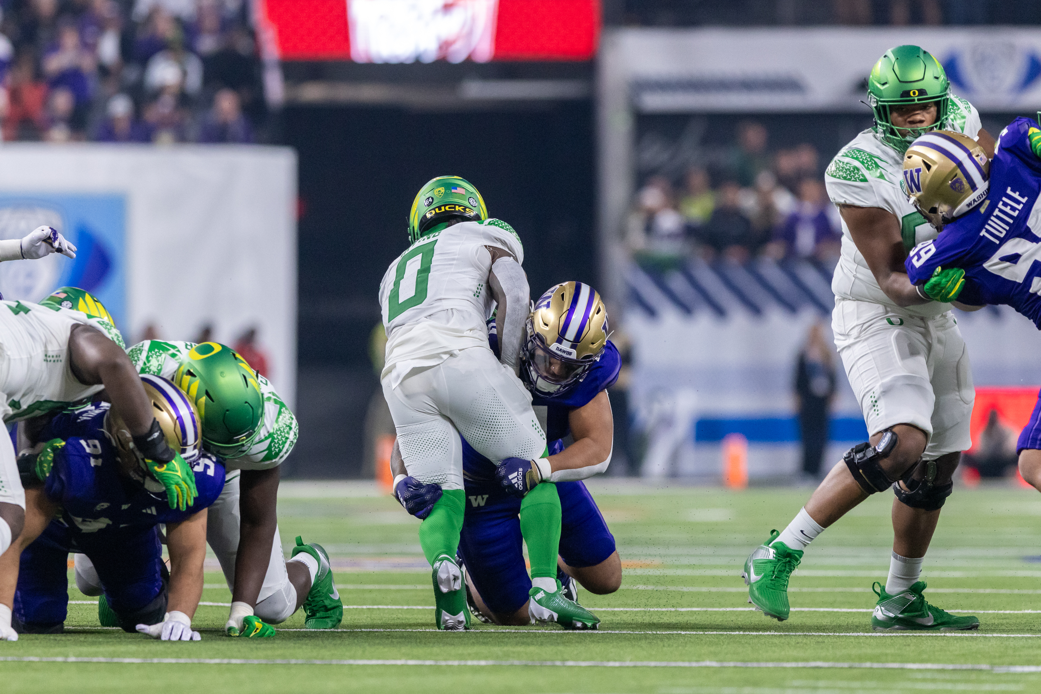 Pac-12 championship: No. 3 Washington Huskies vs. No. 5 Oregon Ducks ...