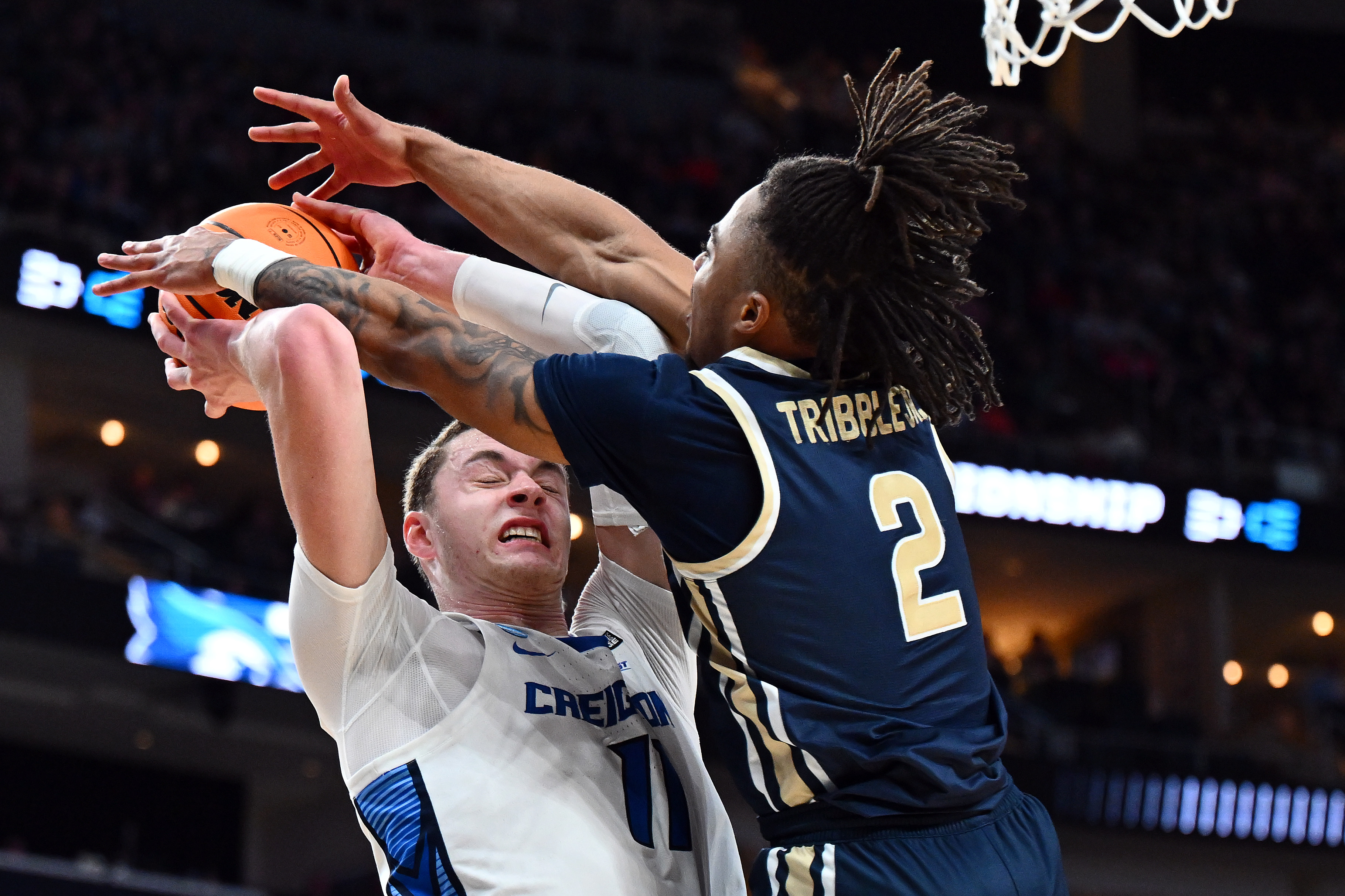 Men's NCAA basketball tournament first round: Akron Zips vs. Creighton ...