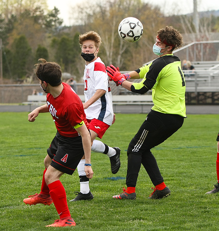 Athol vs Frontier boys Soccer 4/20/21 - masslive.com